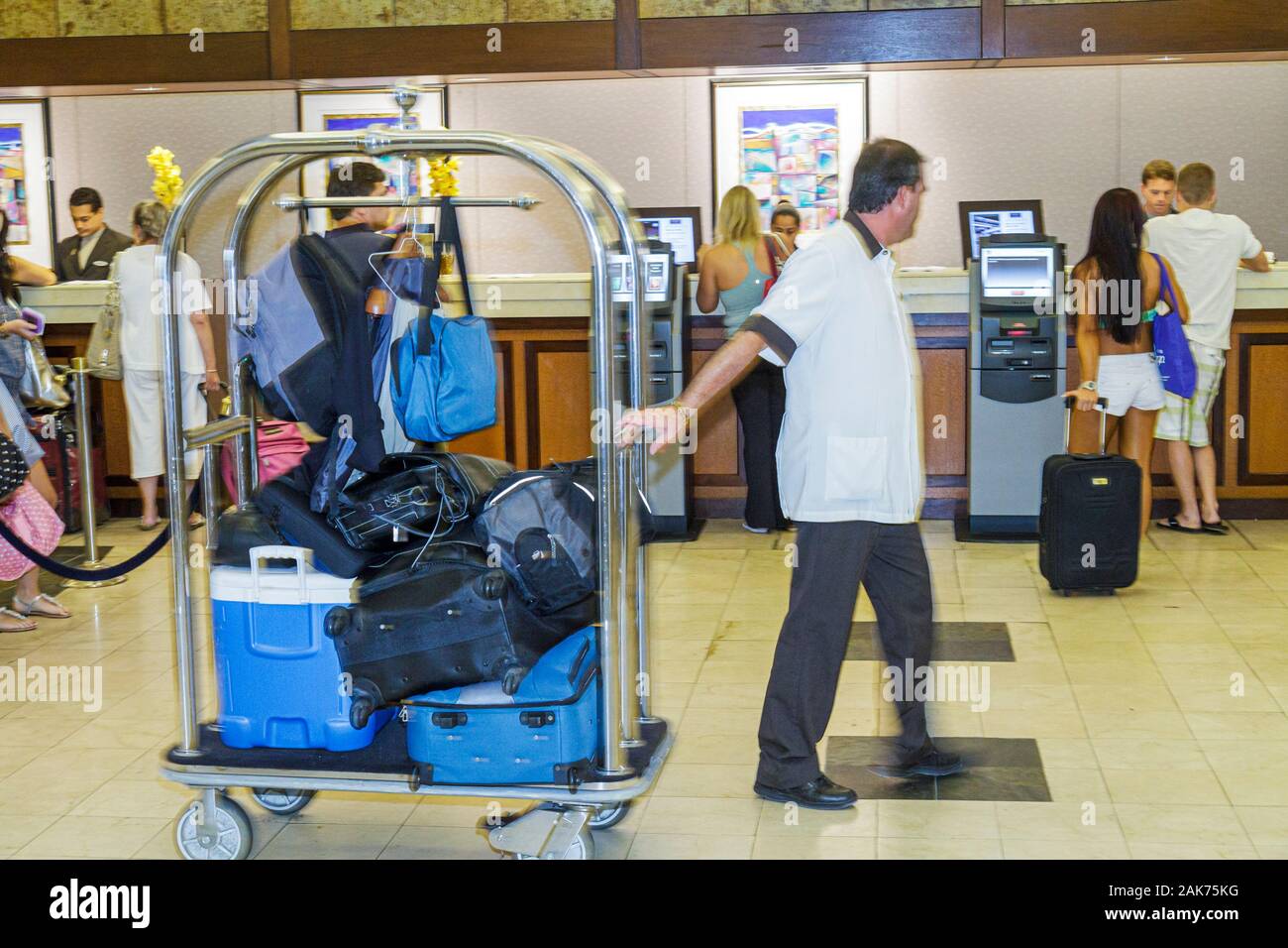 Bellman luggage hi-res stock photography and images - Alamy