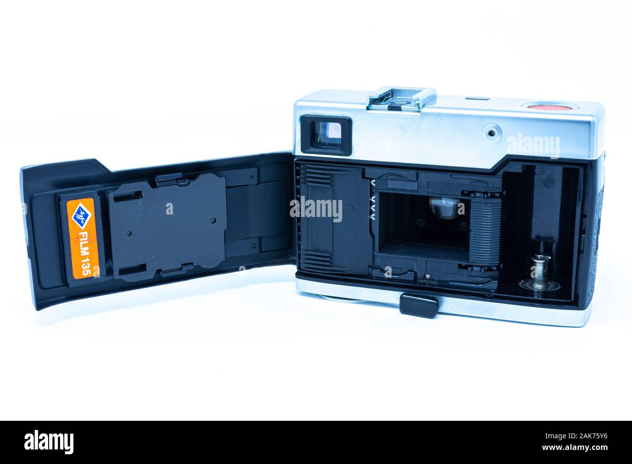 Od agfa camera with white background Stock Photo - Alamy
