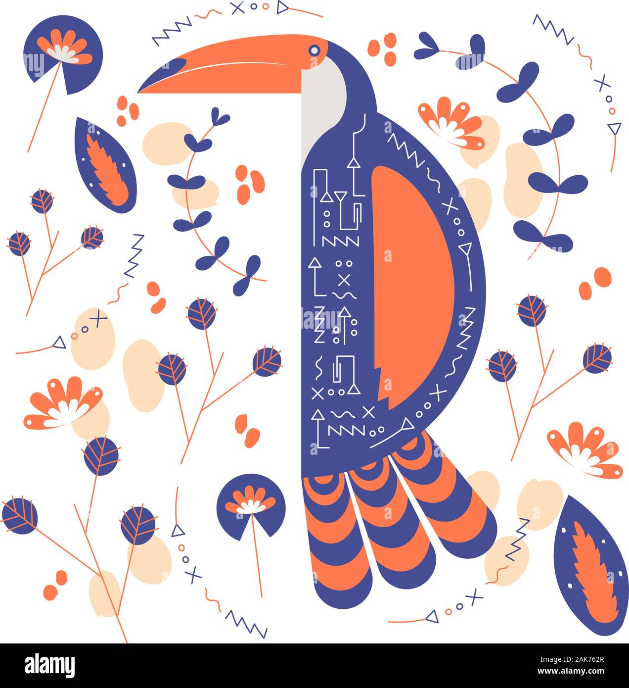 Center bird Cut Out Stock Images & Pictures - Alamy