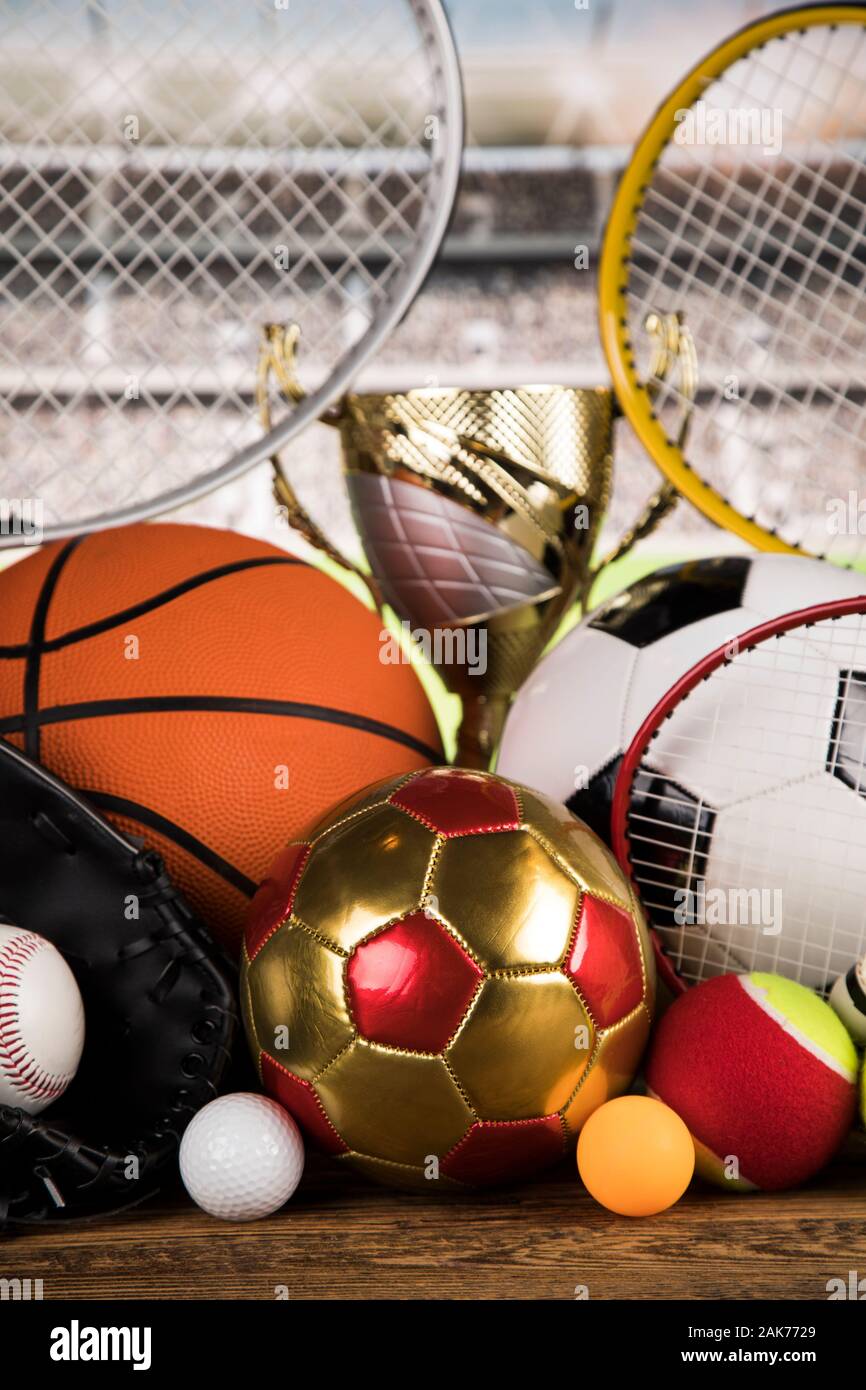 Winner podium sports symbols, winning background Stock Photo - Alamy