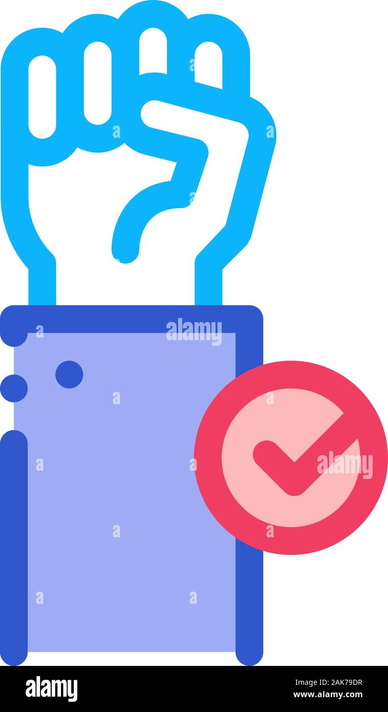 Cast Vote Icon Vector Outline Illustration Stock Vector Image & Art - Alamy