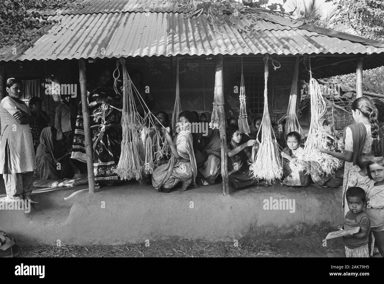 Handicraft and handicrafts Black and White Stock Photos & Images - Alamy