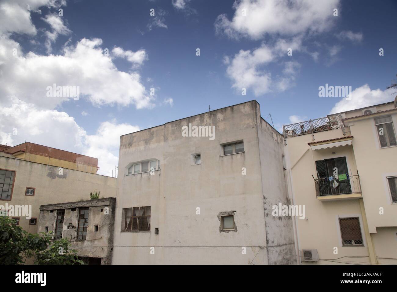 old architecture and building of italy Stock Photo - Alamy