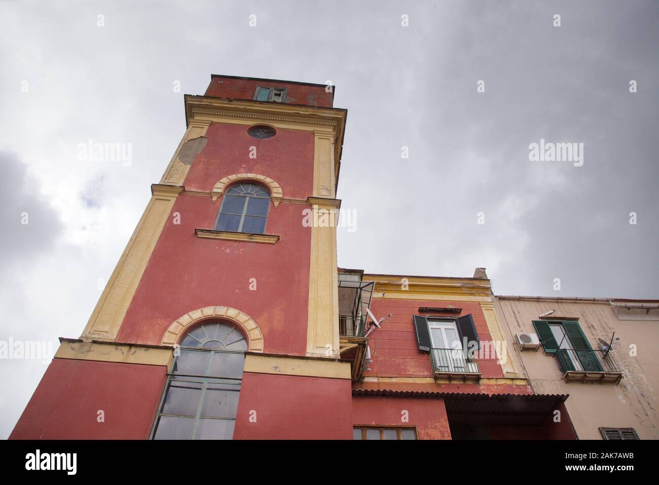 old architecture and building of italy Stock Photo - Alamy