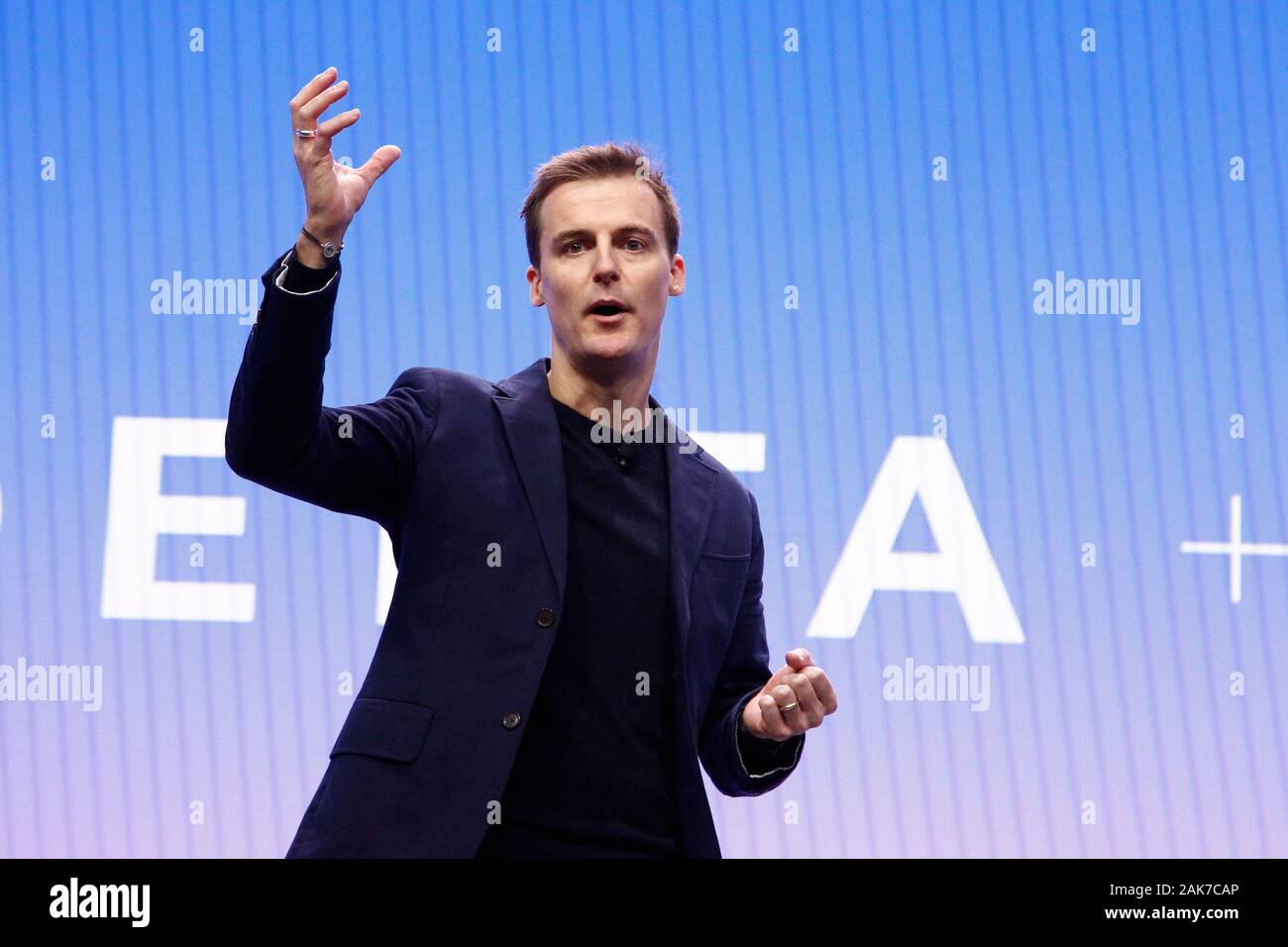 Las Vegas, United States. 07th Jan, 2020. Hugh Evans, Co-Founder and ...