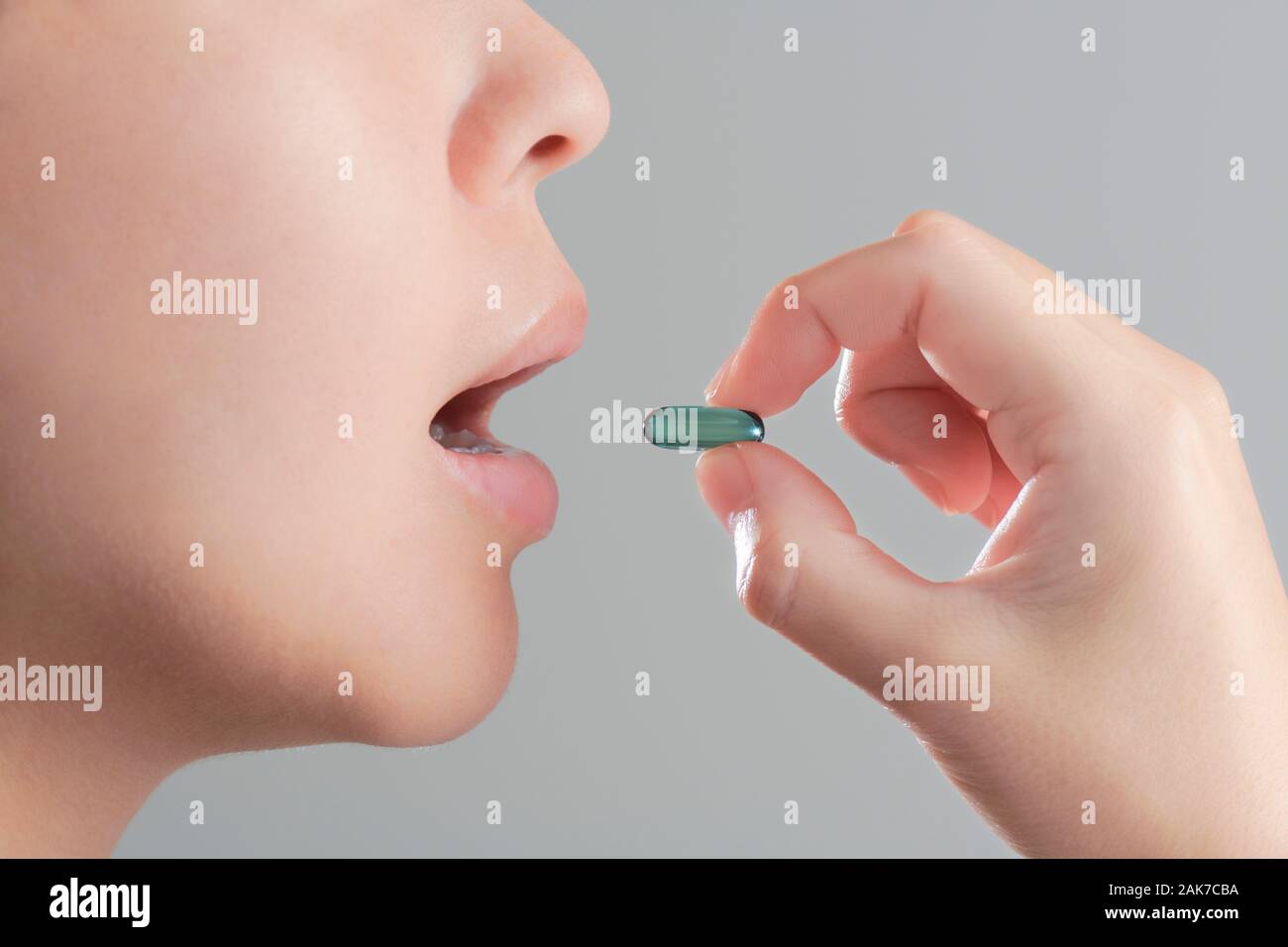 High-tech medical capsule Stock Photo - Alamy