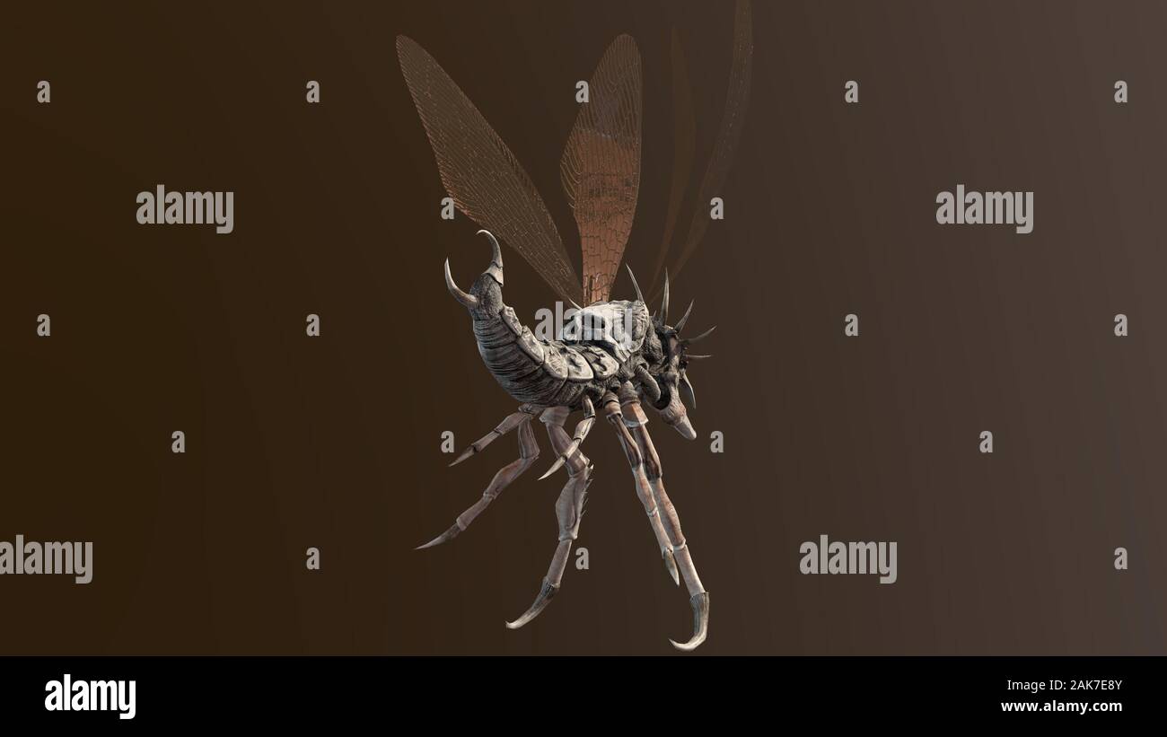 the evil bug 3d render Stock Photo - Alamy