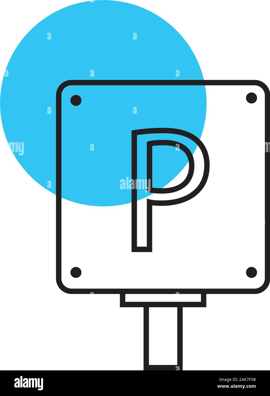 parking traffic signal isolated icon Stock Vector Image & Art - Alamy