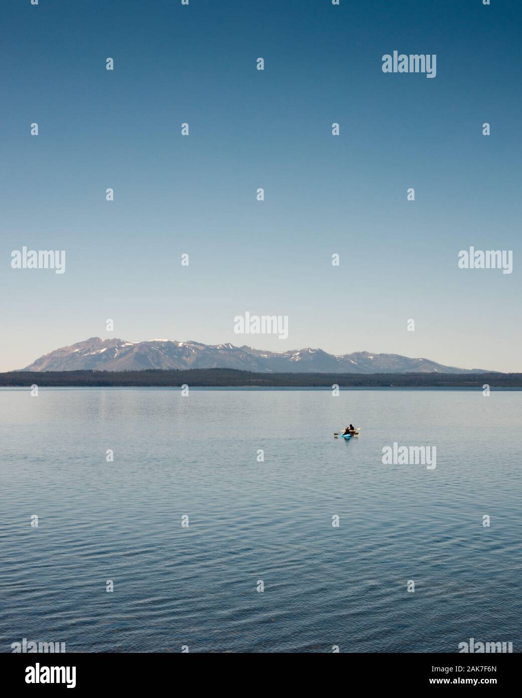 Yellowstone national park wyoming boats hi-res stock photography and ...