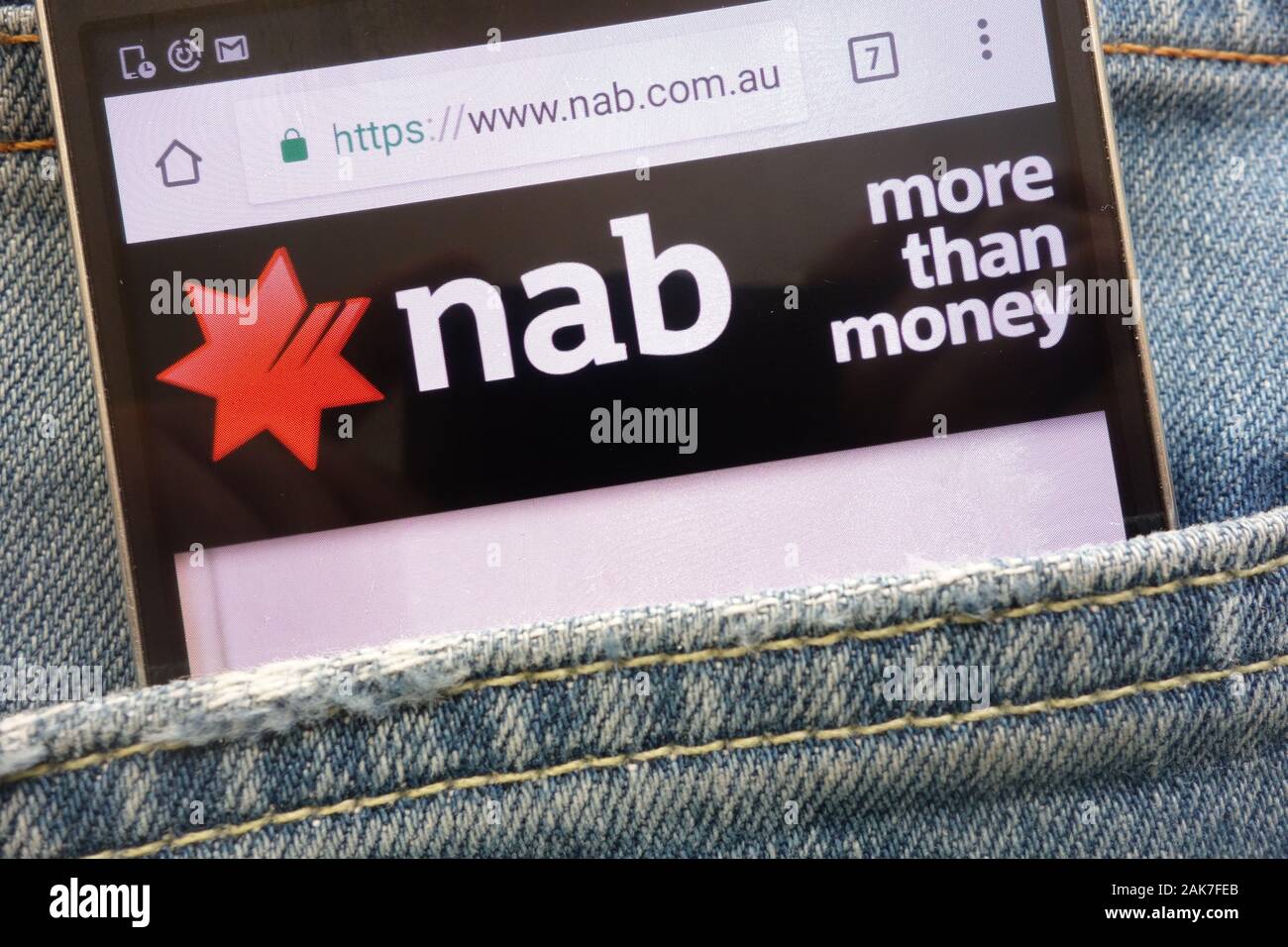 National australia bank logo hi-res stock photography and images - Alamy