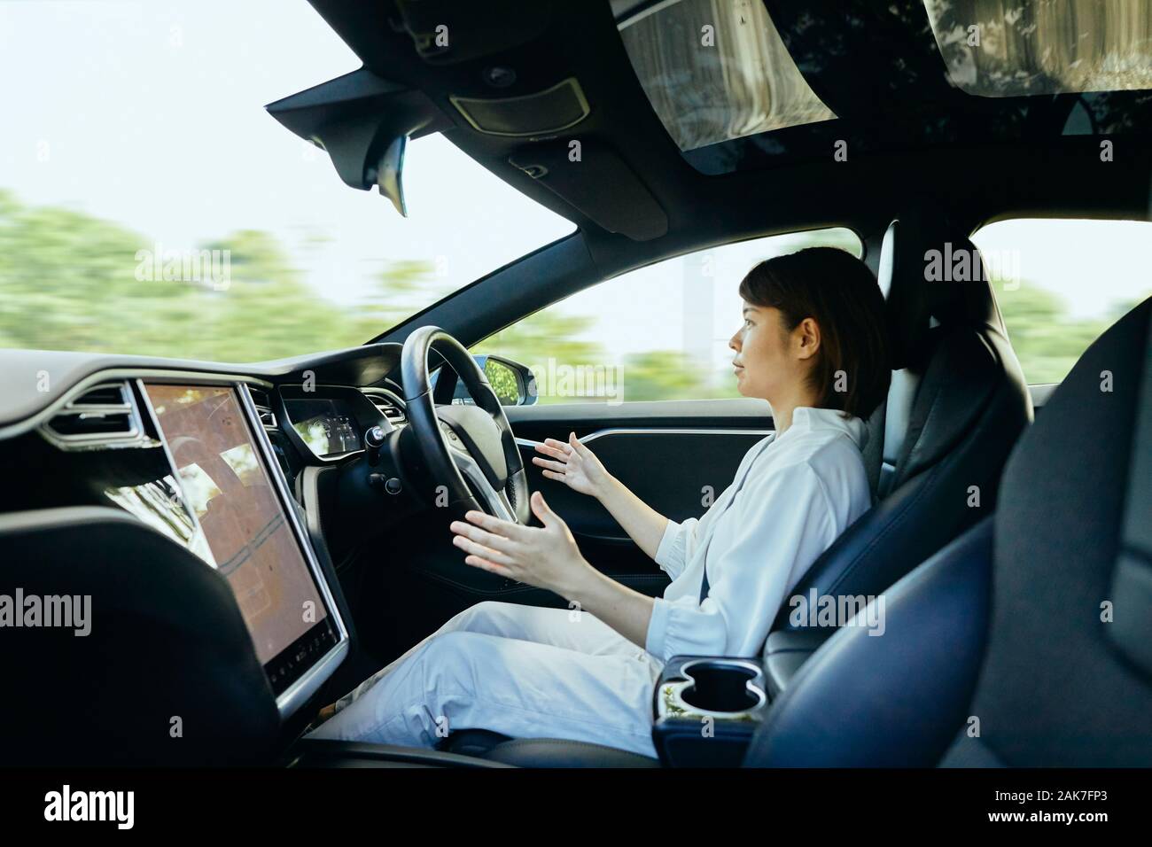 Self driving car hi-res stock photography and images - Alamy