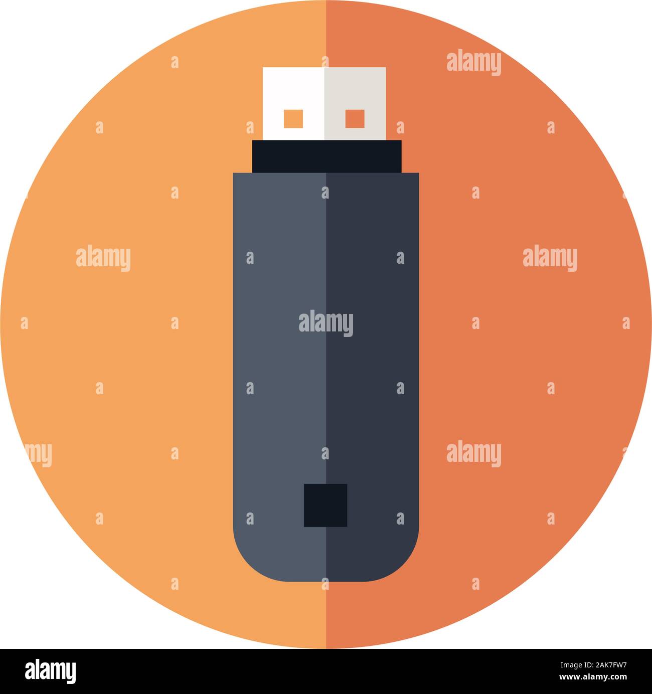 usb memory stick isolated icon Stock Vector Image & Art - Alamy