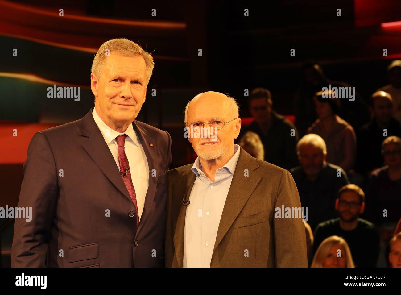 Bundespräsident a.D. Christian Wulff und Unternehmer Dirk Rossmann bei ...
