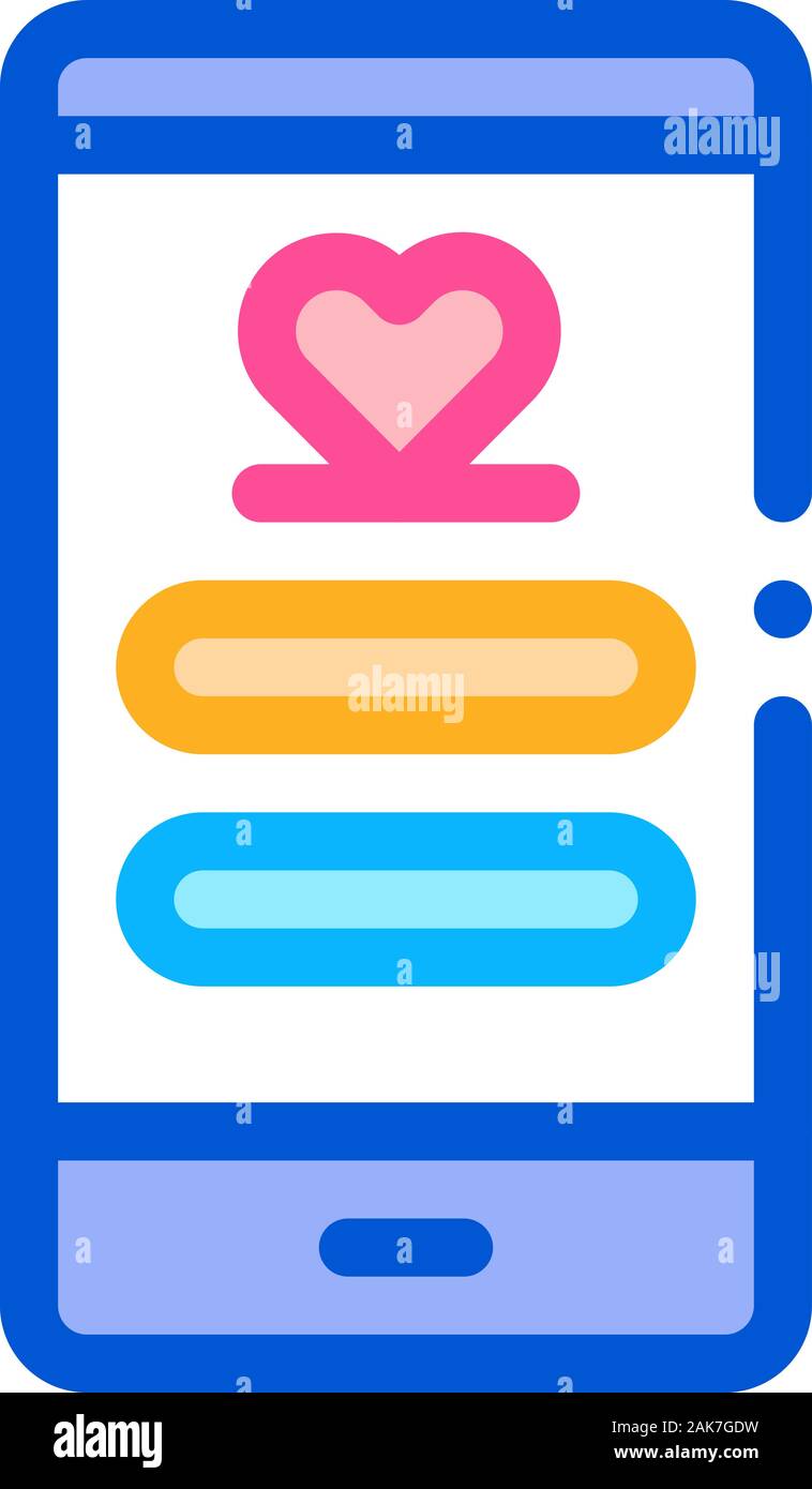 Love Connection Icon Vector Outline Illustration Stock Vector Image ...