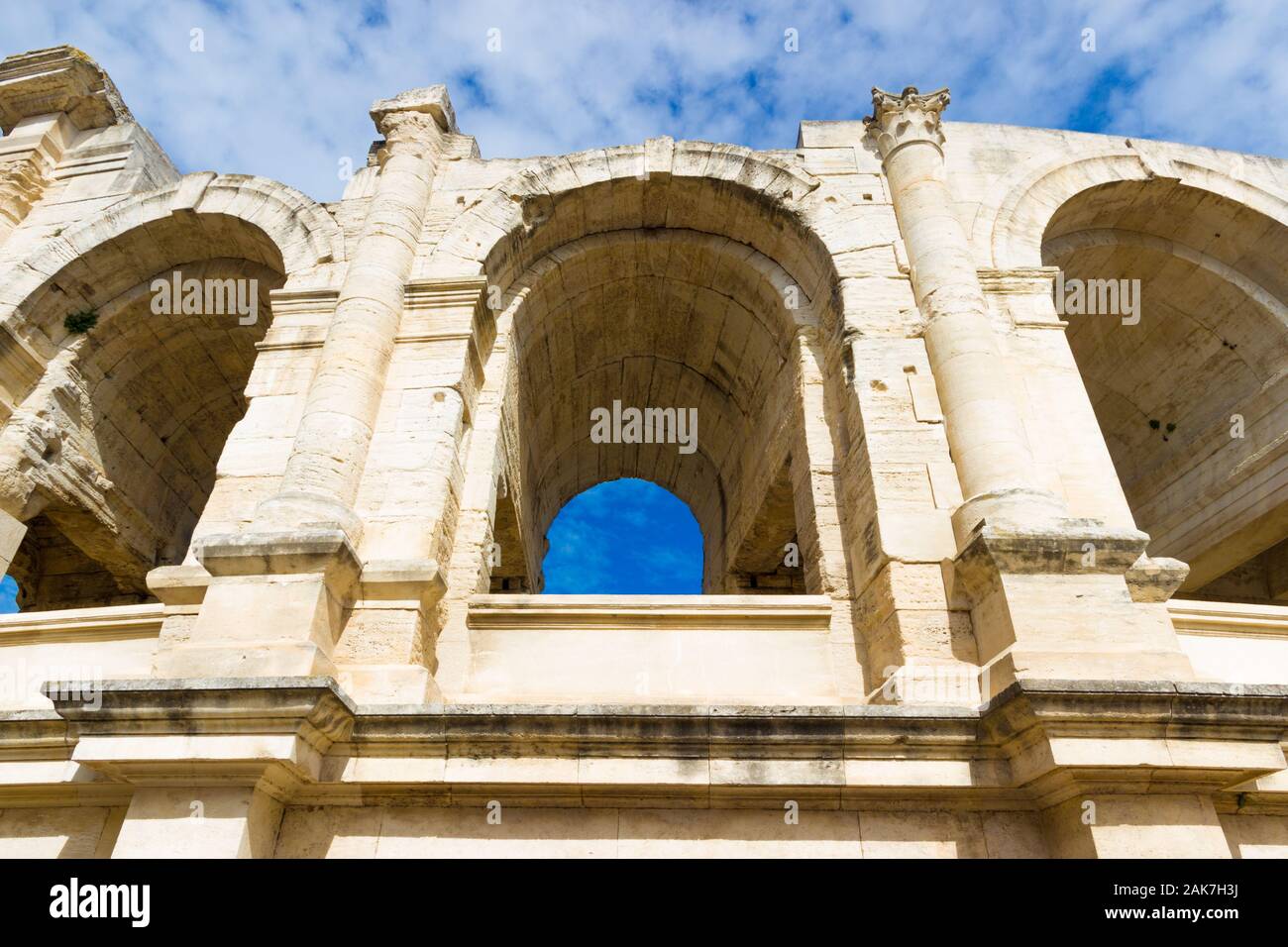 The Arles Amphitheatre is a Roman amphitheatre built in 90 AD in ...