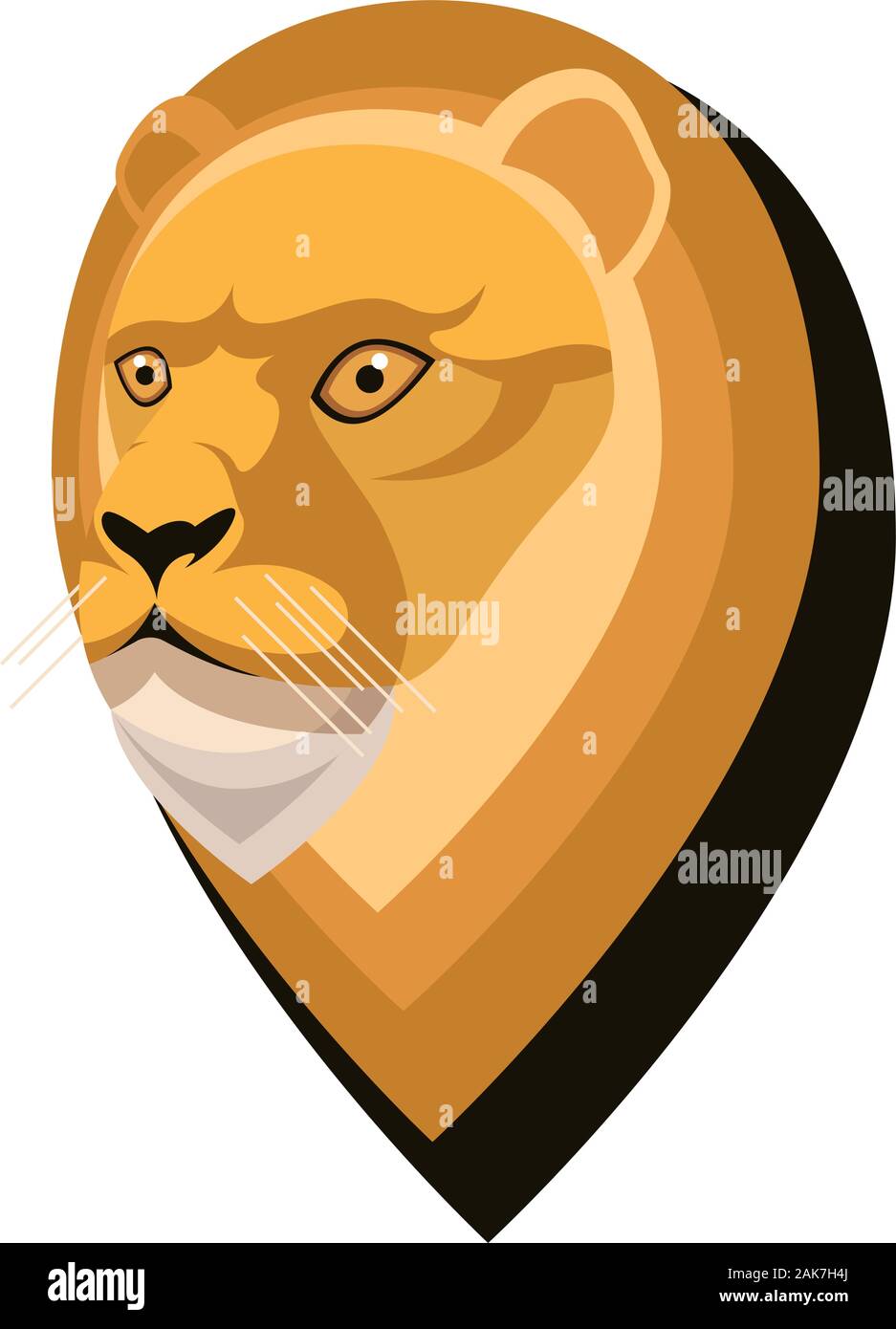 Simple Cartoon Lion Pictures