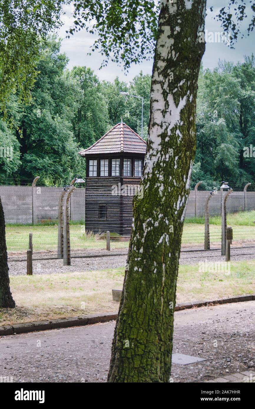 Auschwitz Memorial Prison Camp Stock Photo - Alamy