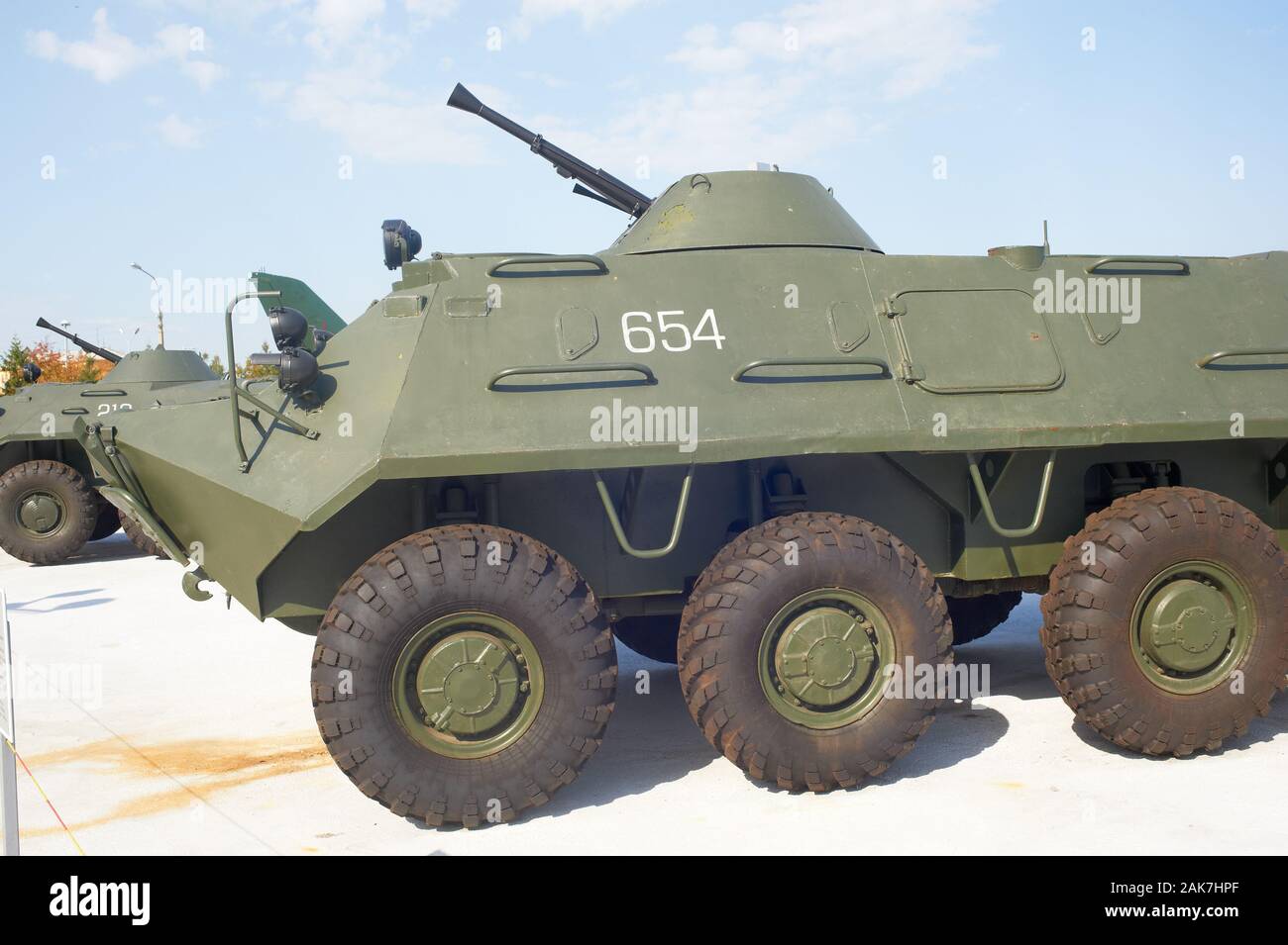 BTR-60 armored personnel carrier Stock Photo - Alamy