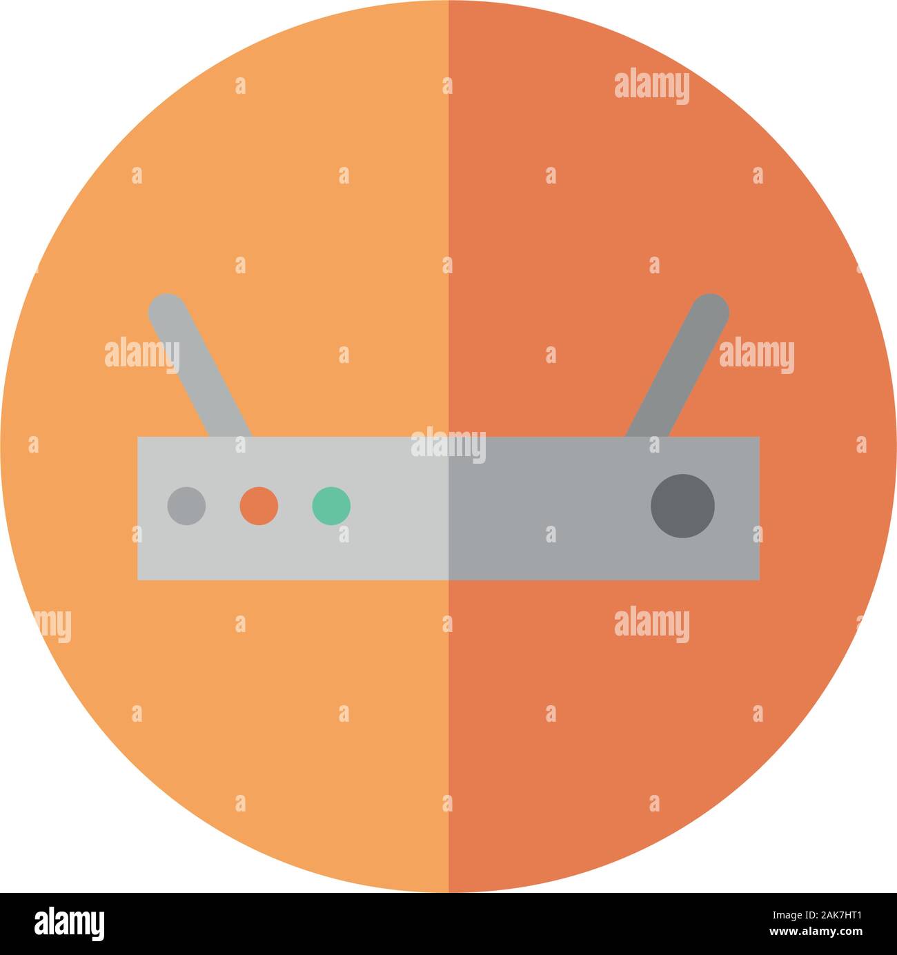 router wifi device isolated icon Stock Vector Image & Art - Alamy
