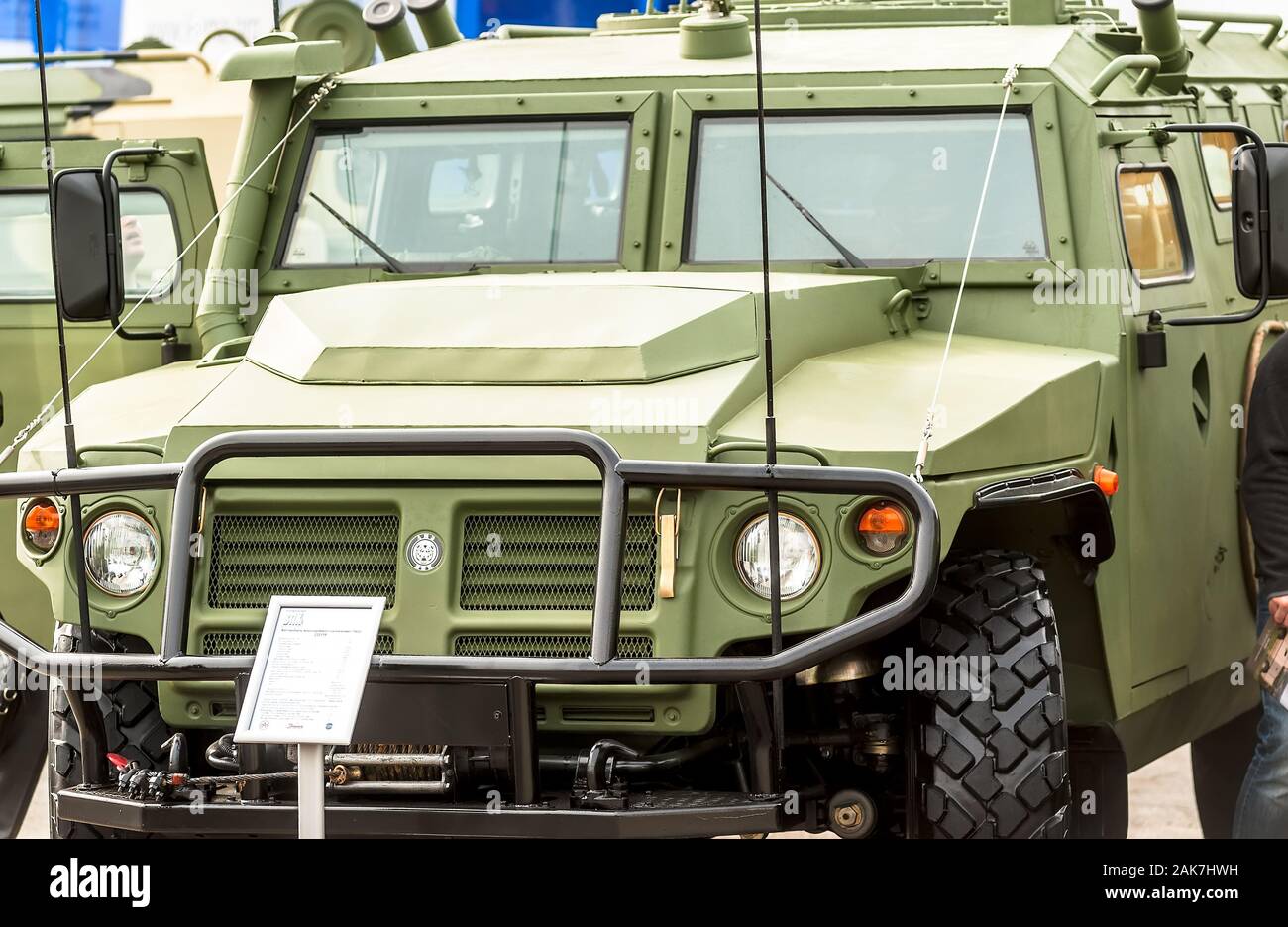 VPK-233115 Tiger-M armored vehicle. Russia Stock Photo - Alamy