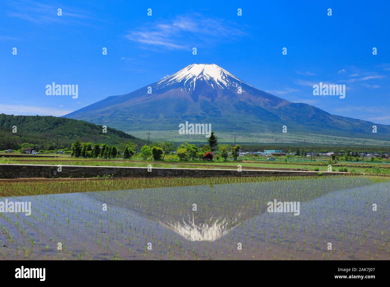 View of Mount Fuji Stock Photo - Alamy