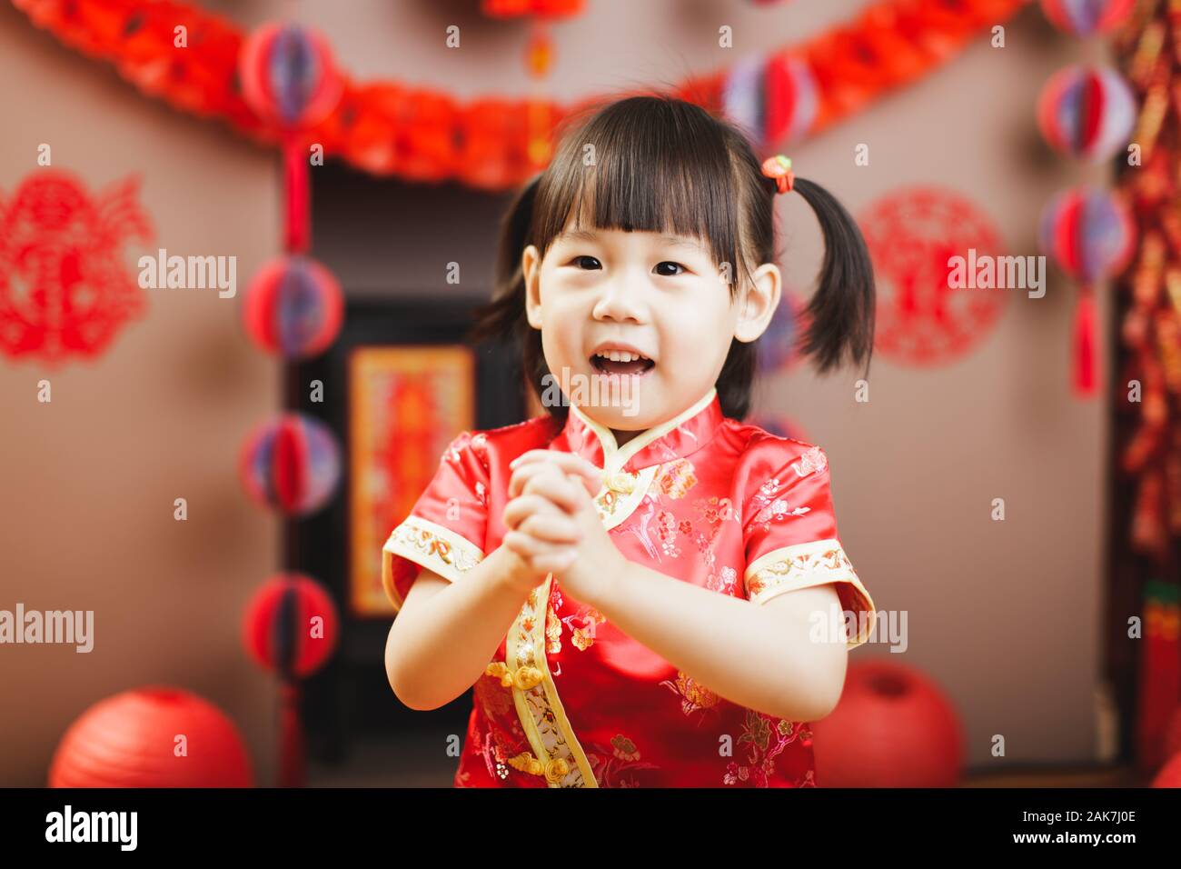 Traditional Chinese Baby Girl