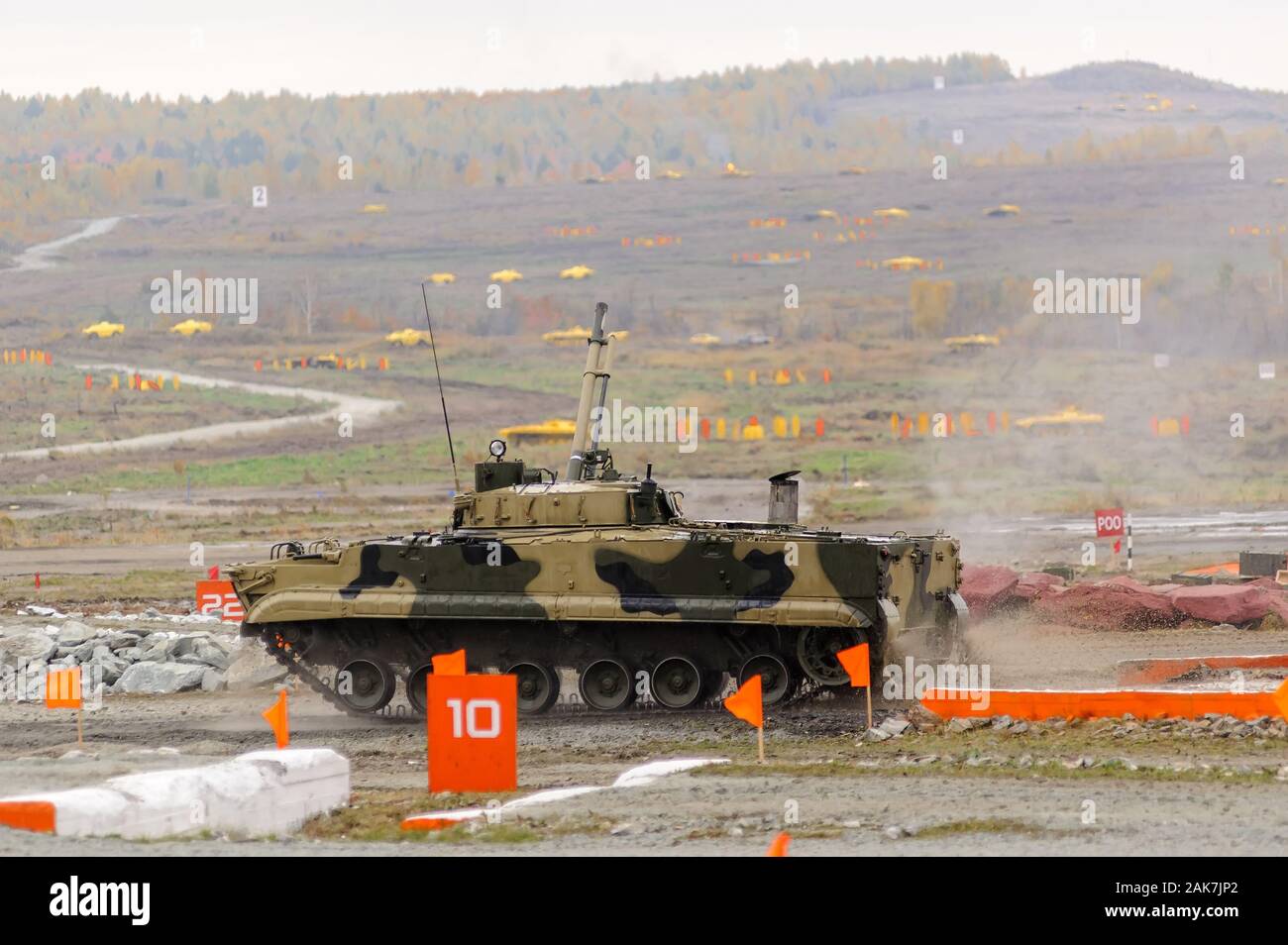 Airborne tracked armoured vehicle BMD-4M Stock Photo - Alamy