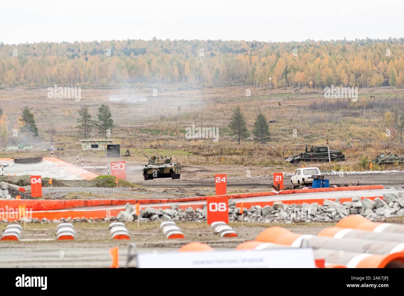 Airborne tracked armoured vehicle BMD-4M Stock Photo - Alamy