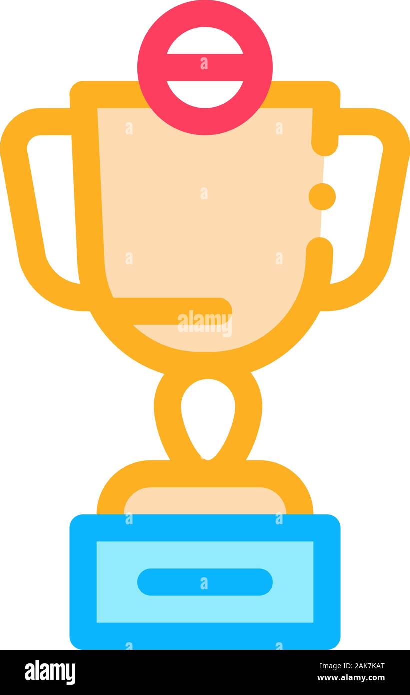 Champion Cup Icon Vector Outline Illustration Stock Vector Image & Art ...