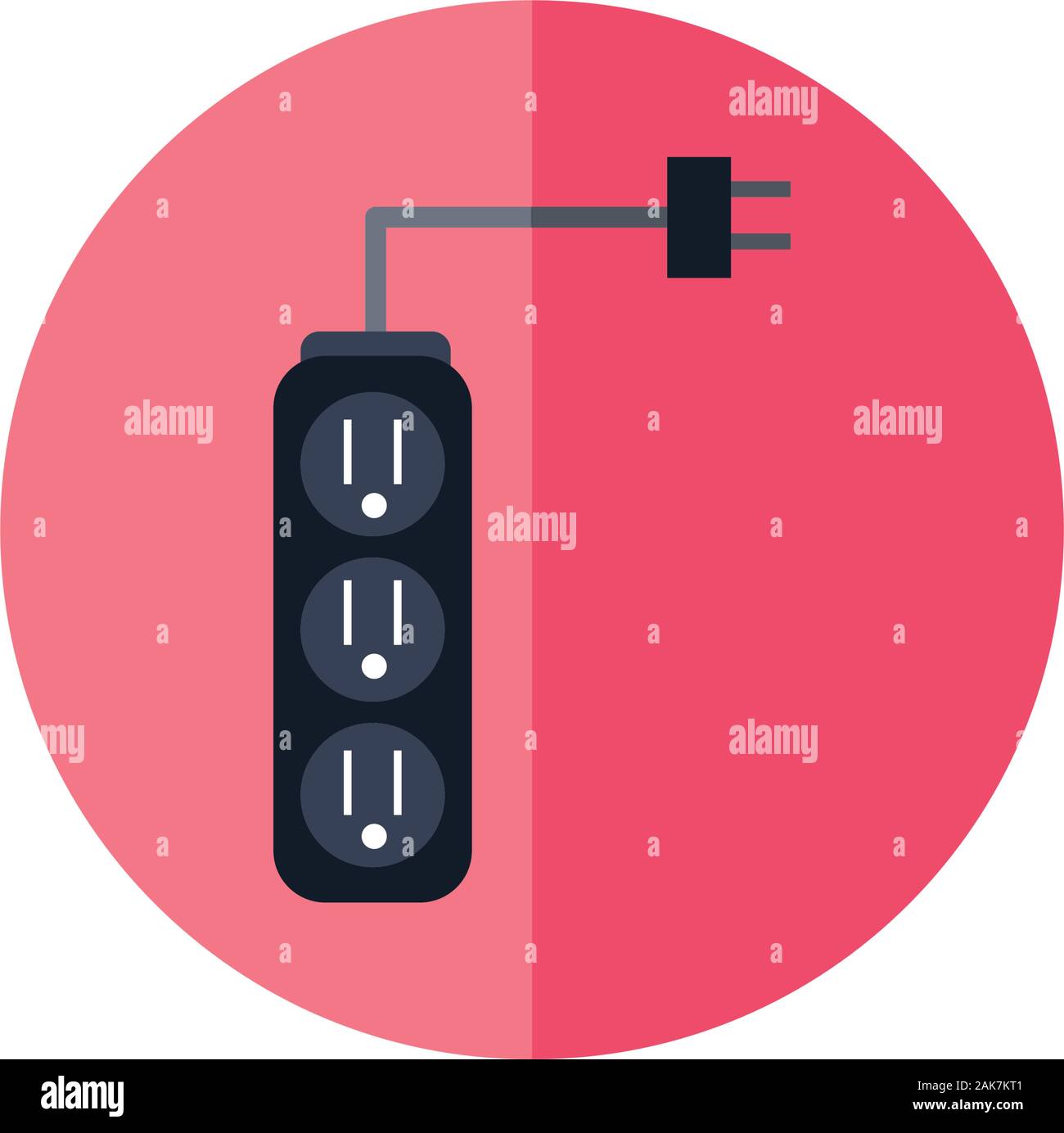 Multi plug outlet Stock Vector Images - Alamy