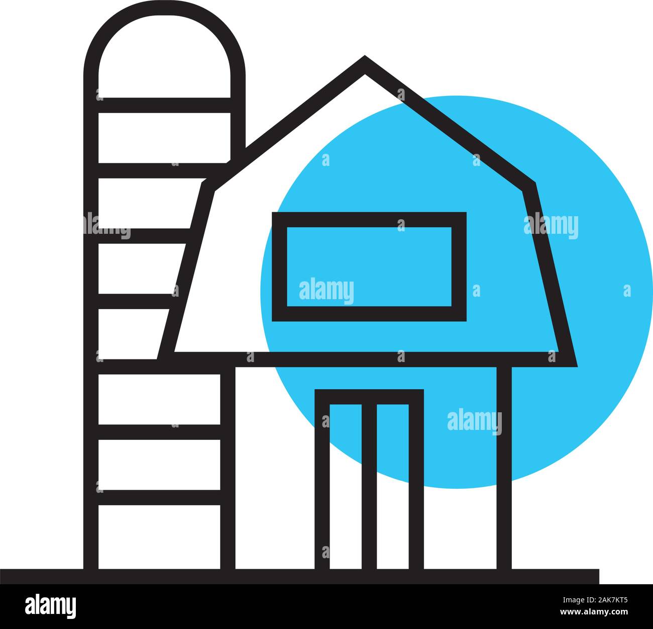 building front facade isolated icon Stock Vector Image & Art - Alamy