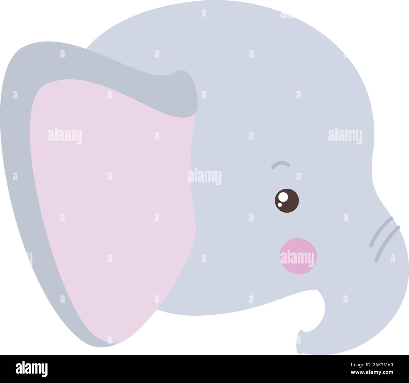 Cute elephant cartoon vector design Stock Vector Image & Art - Alamy