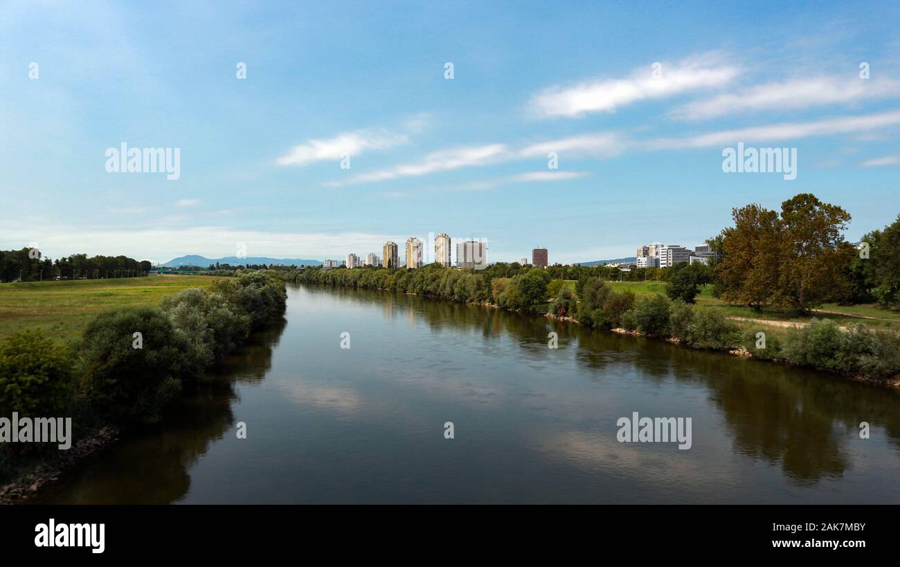 Parks around river sava hi-res stock photography and images - Alamy