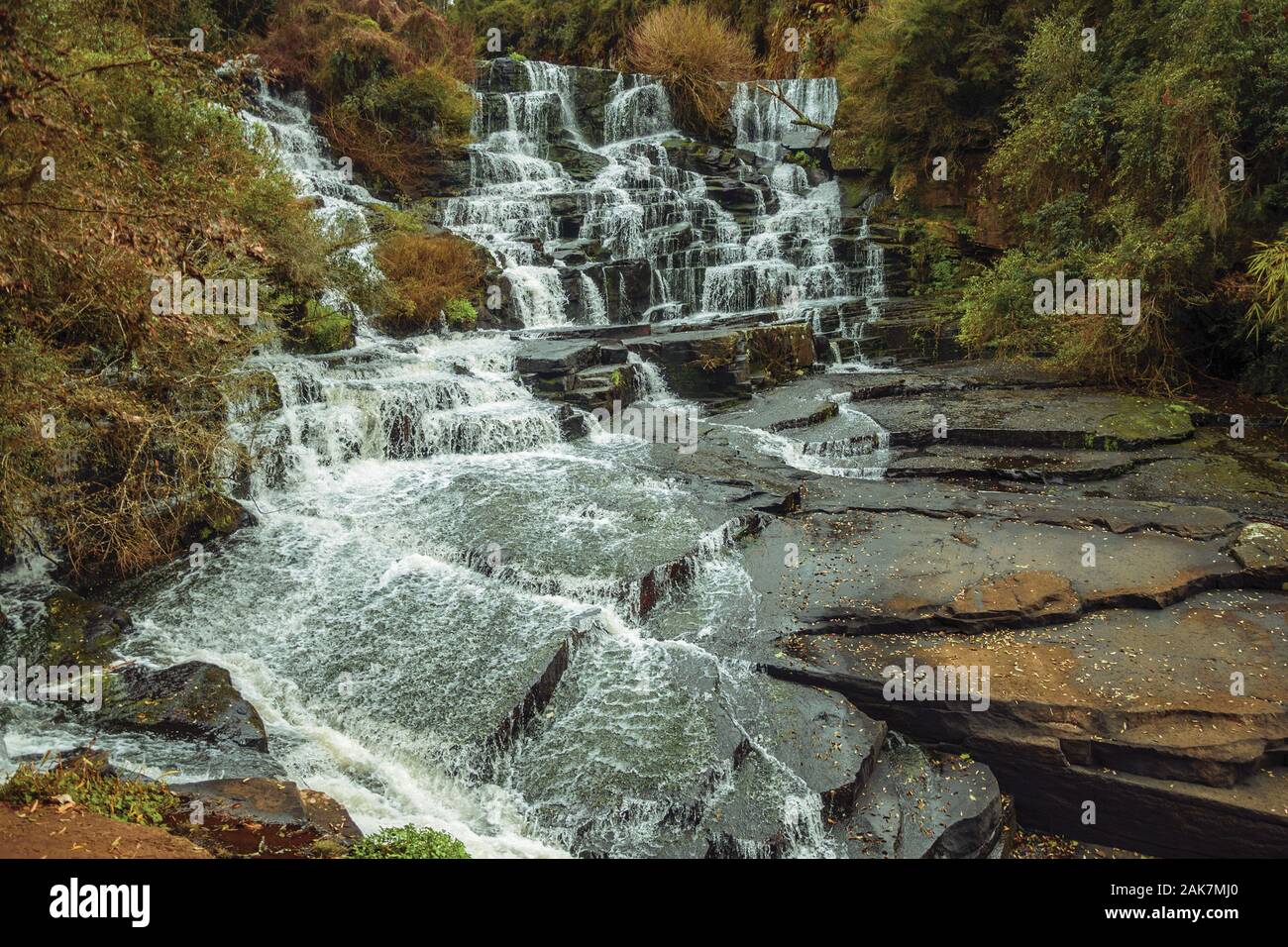Multi step waterfall hi-res stock photography and images - Alamy