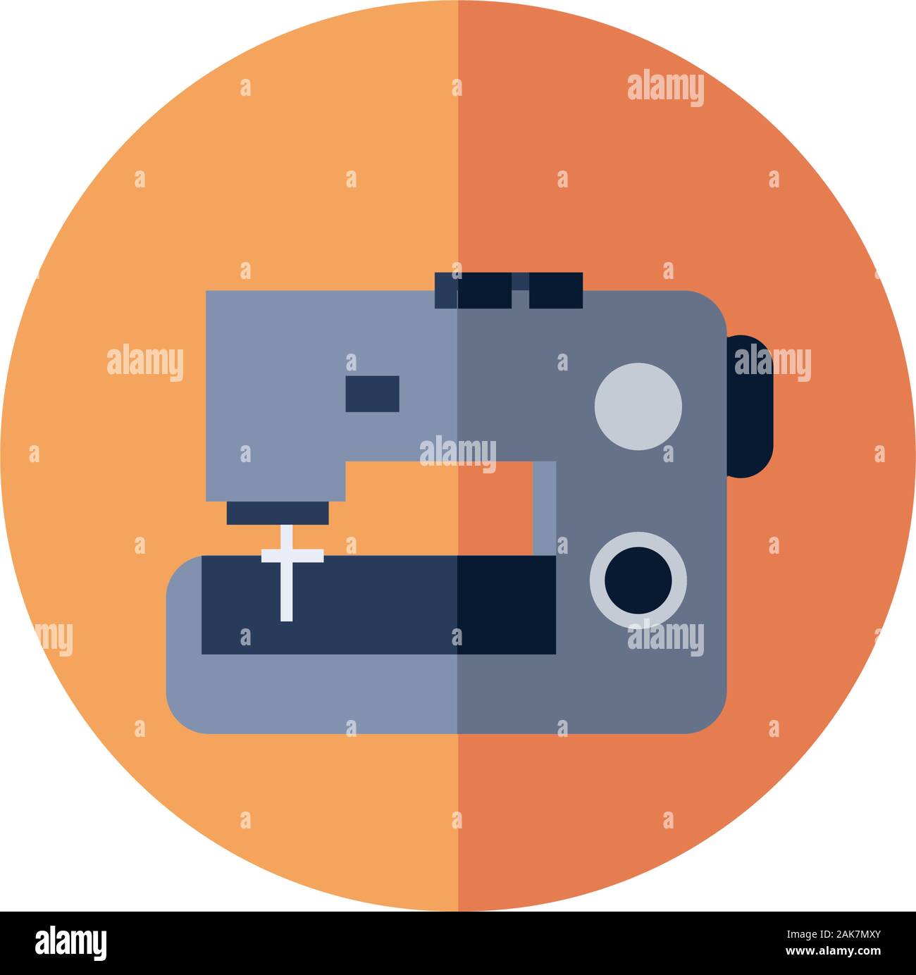 Electric singer sewing machine Cut Out Stock Images & Pictures - Alamy