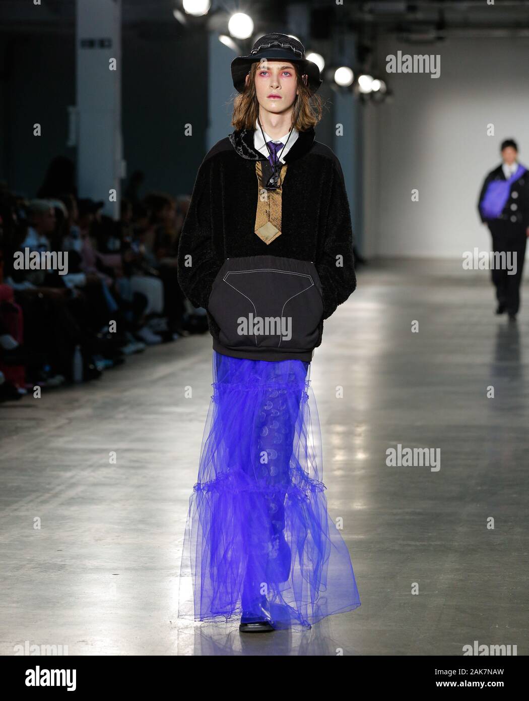 London, UK. 5th Jan, 2020. Korean menswear fashion designer, Hyun-min ...