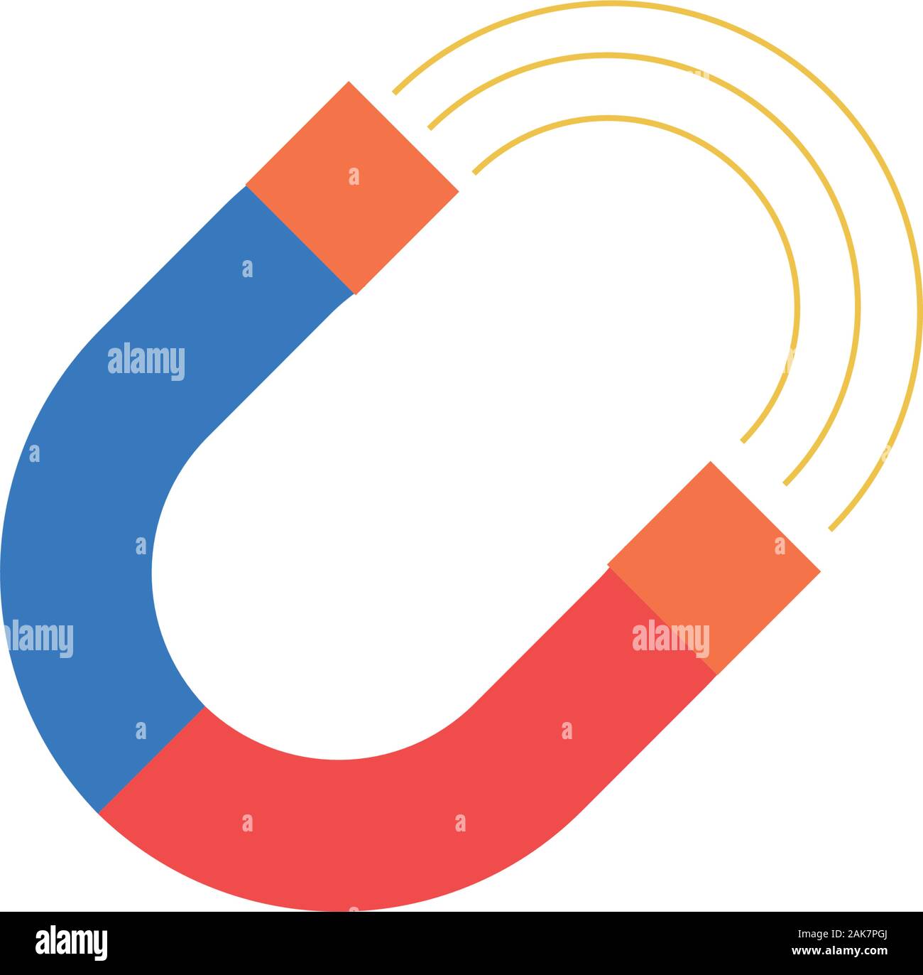 magnet science accessory isolated icon Stock Vector Image & Art - Alamy