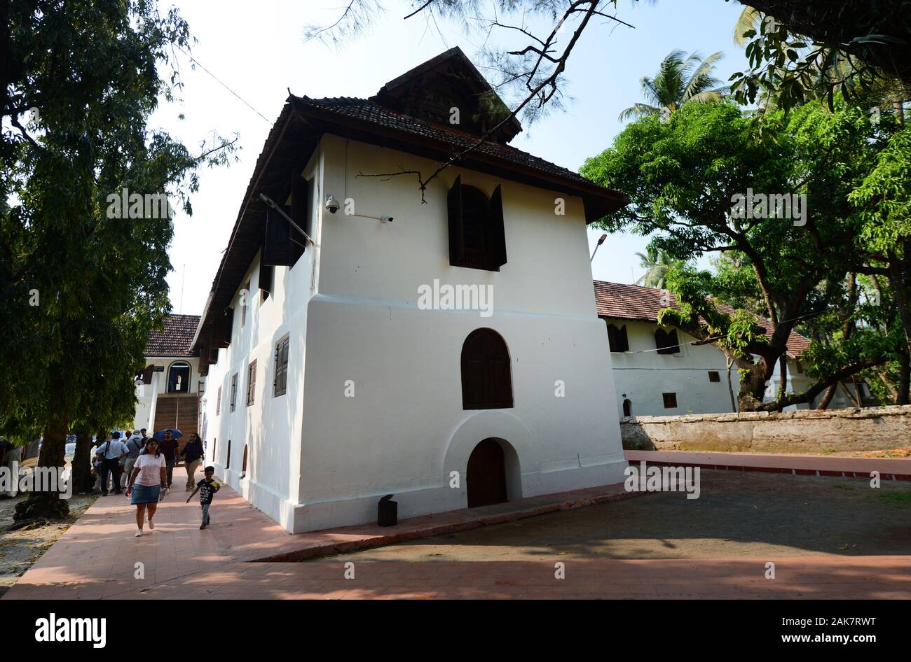 The Mattancherry Palace in Fort Cochin, Kerela Stock Photo - Alamy