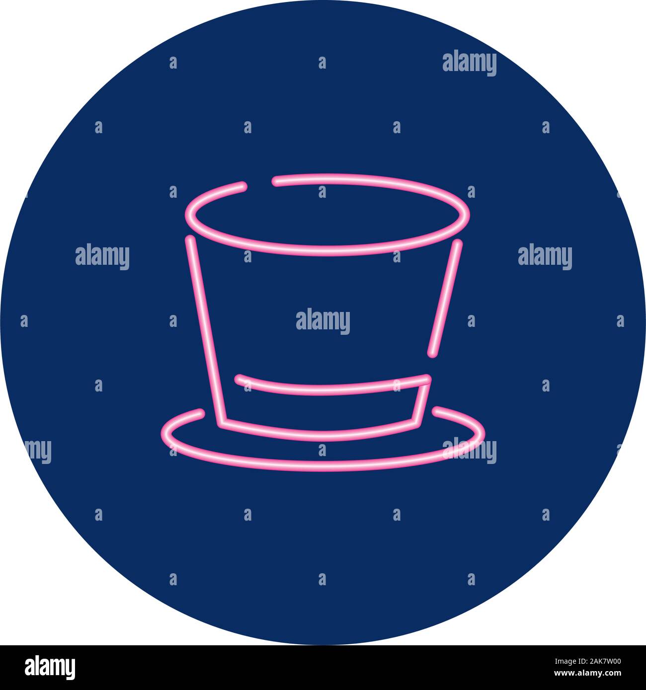 Male power neon light Stock Vector Images - Alamy