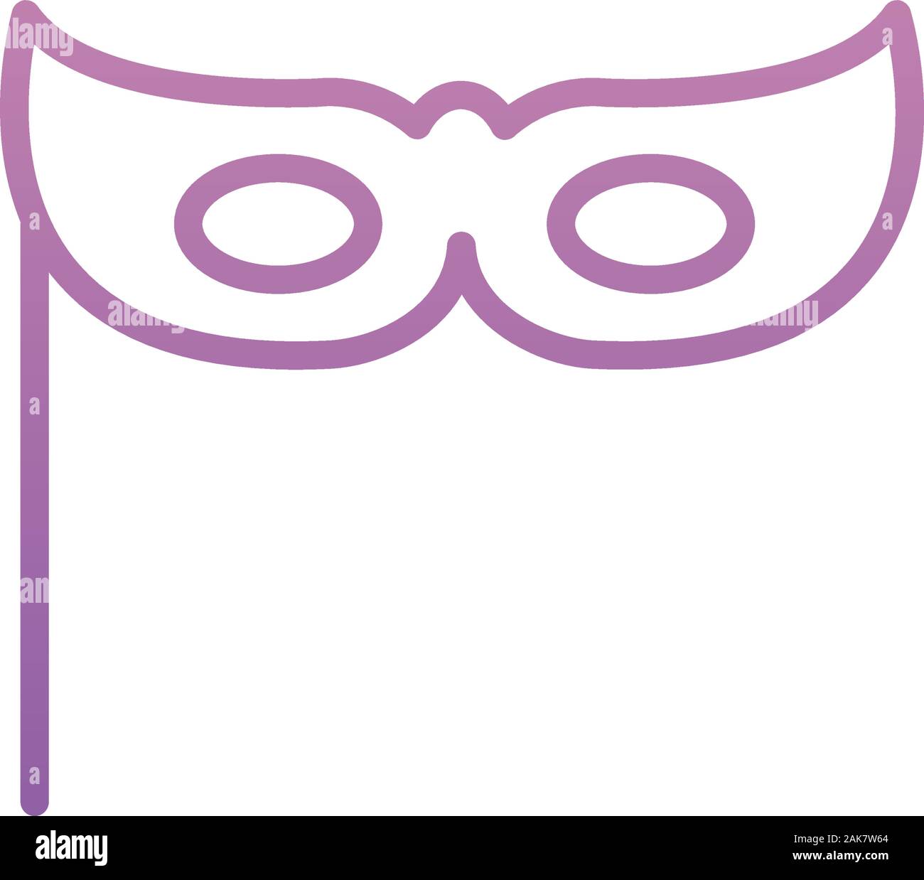 Isolated party mask vector design Stock Vector Image & Art - Alamy