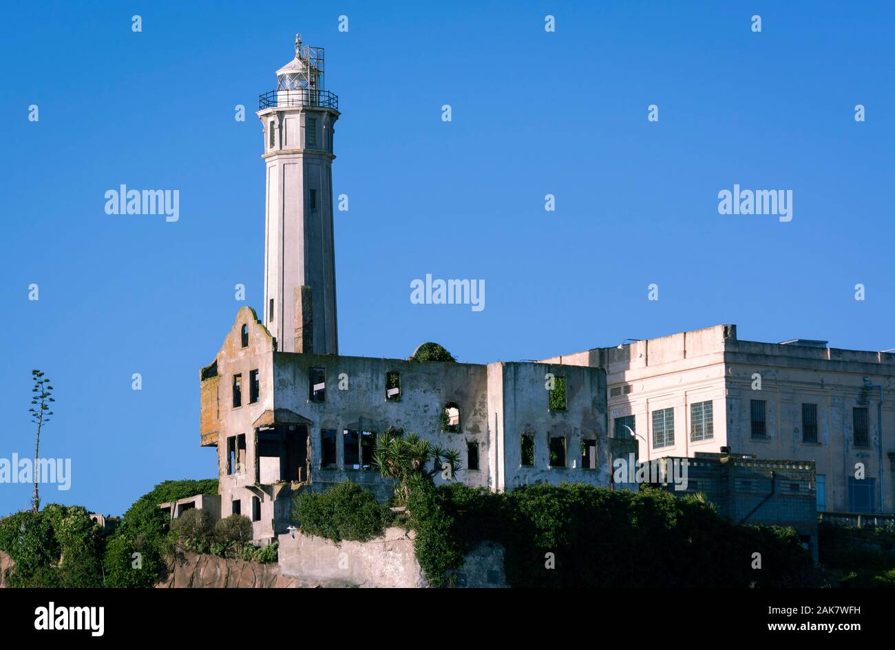 Alcatraz lighthouse hi-res stock photography and images - Alamy