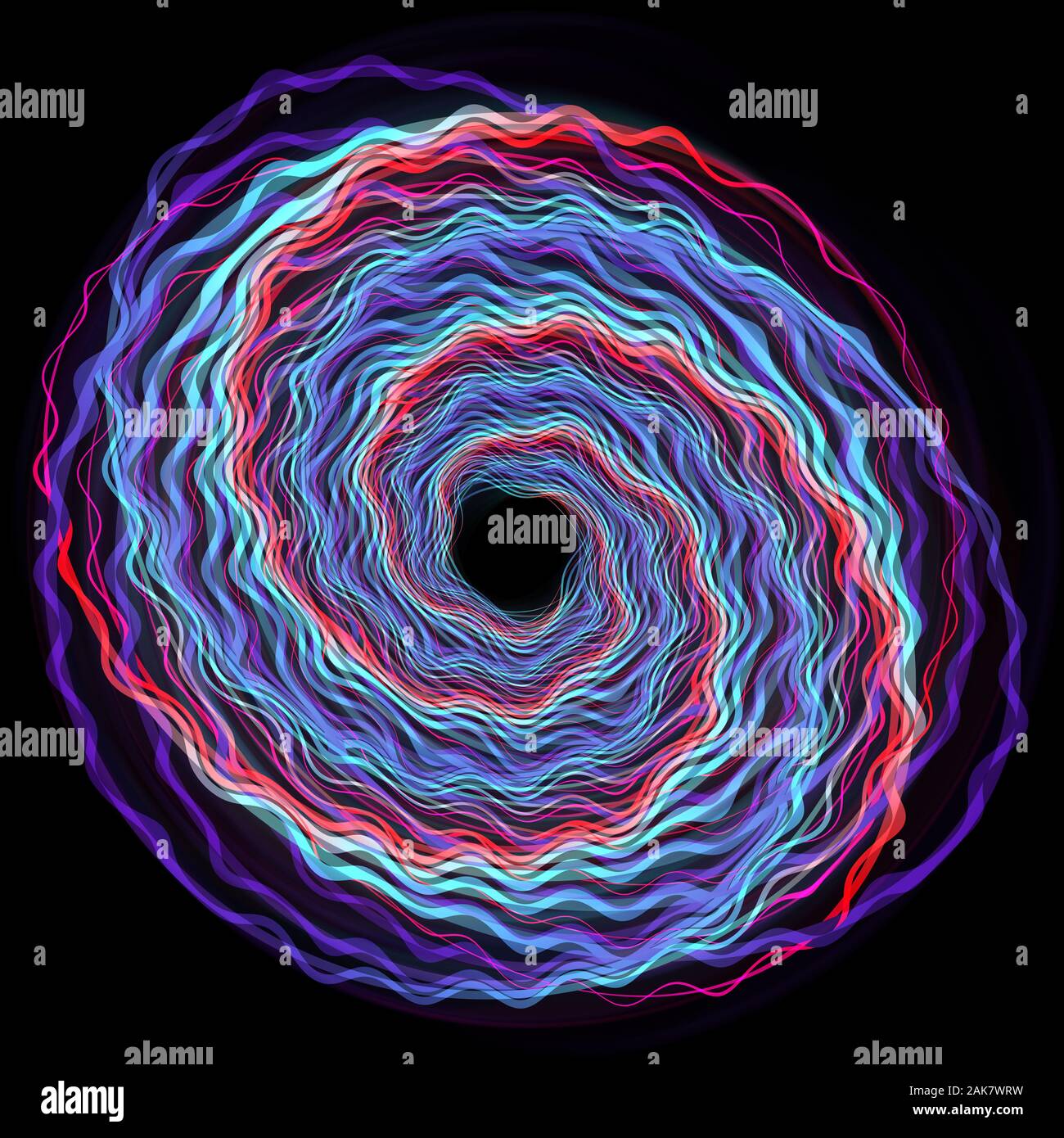 An abstract colorful swirl shaped background image Stock Photo - Alamy