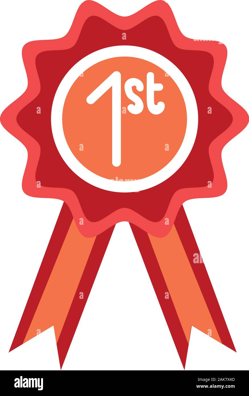 medal award with number one Stock Vector Image & Art - Alamy