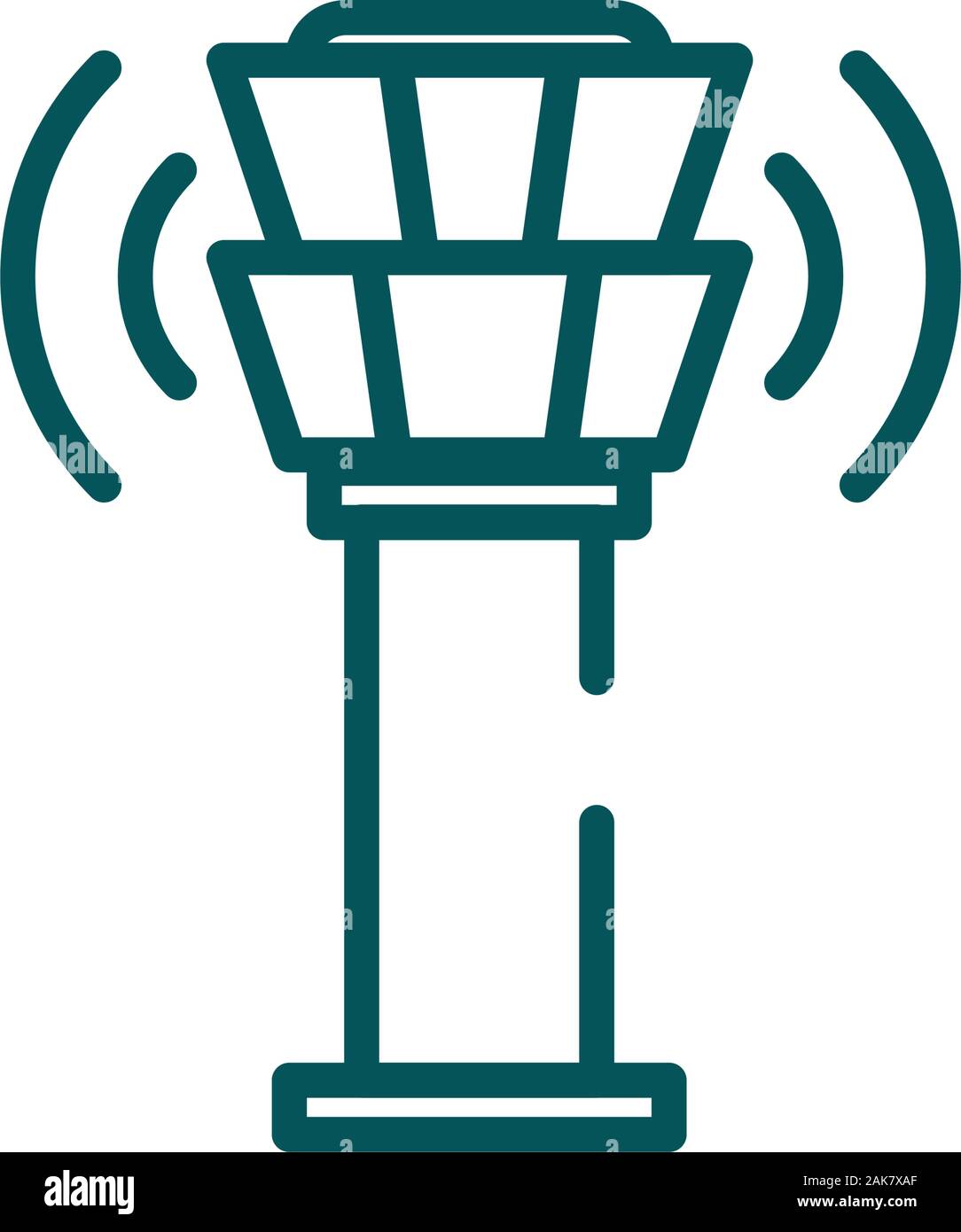 Isolated airport tower vector design Stock Vector Image & Art - Alamy