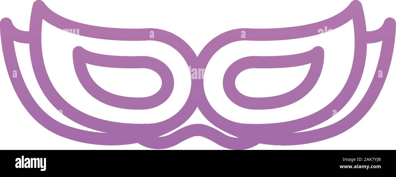 Isolated party mask vector design Stock Vector Image & Art - Alamy