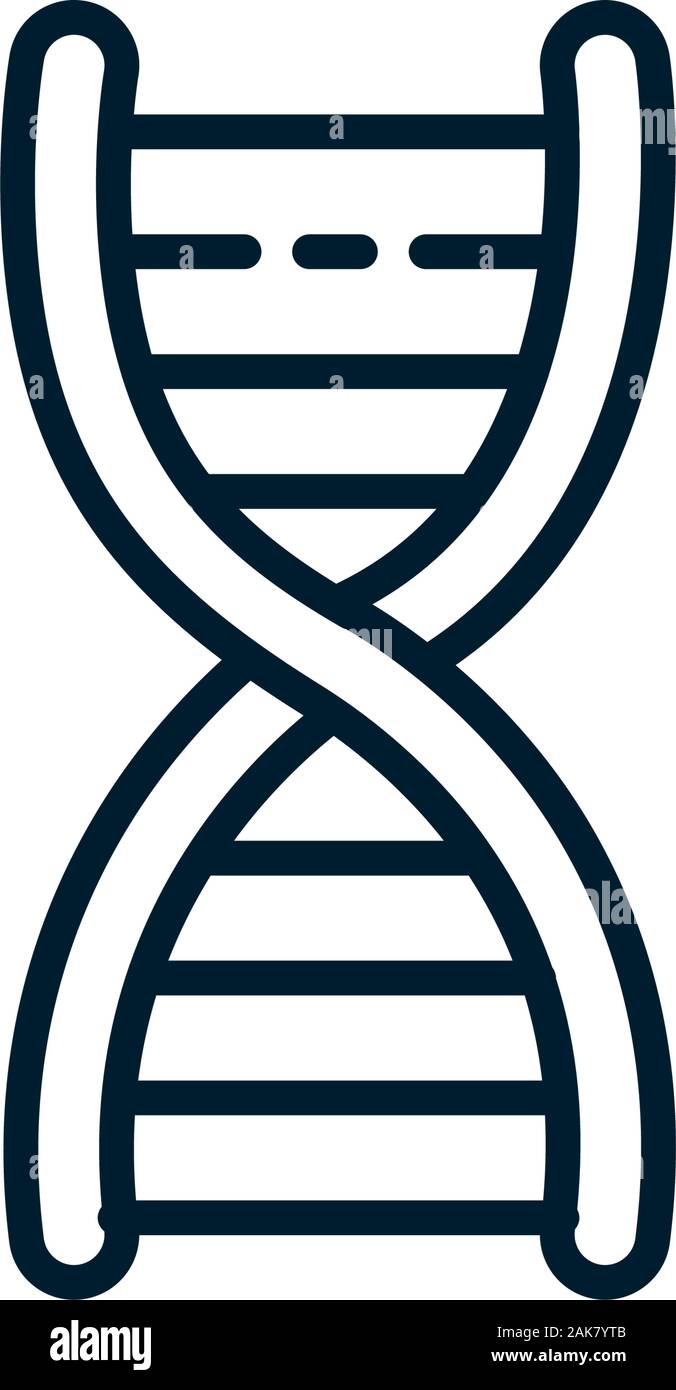 Isolated dna structure vector design Stock Vector Image & Art - Alamy