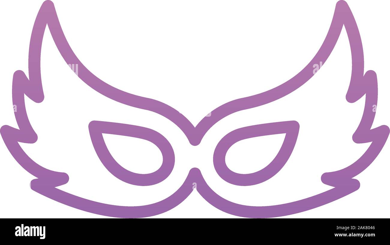 Isolated party mask vector design Stock Vector Image & Art - Alamy