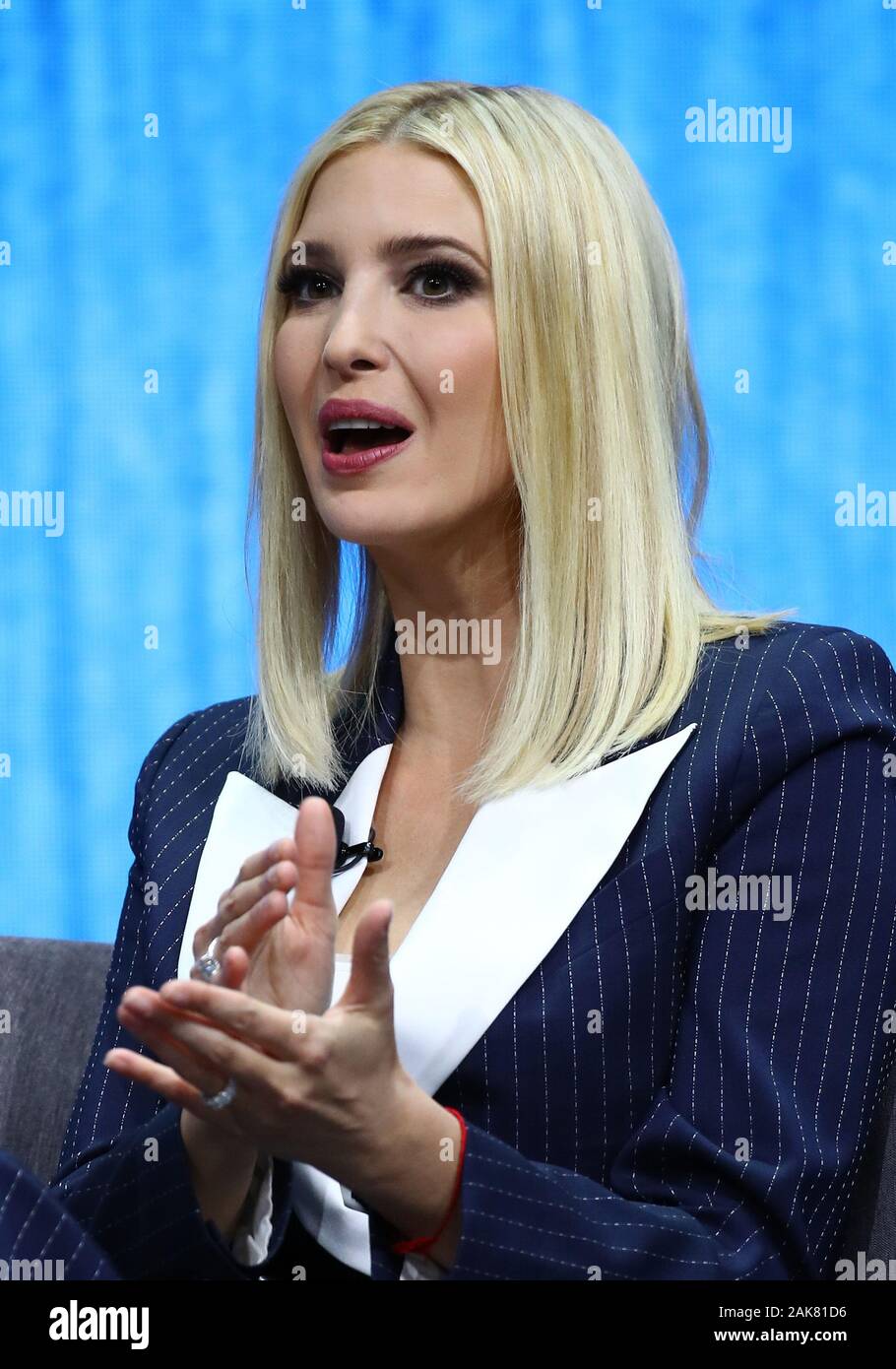 Las Vegas, NV, USA. 07th Jan, 2020. Ivanka Trump. Presidential Advisor Ivanka Trump joins the ...