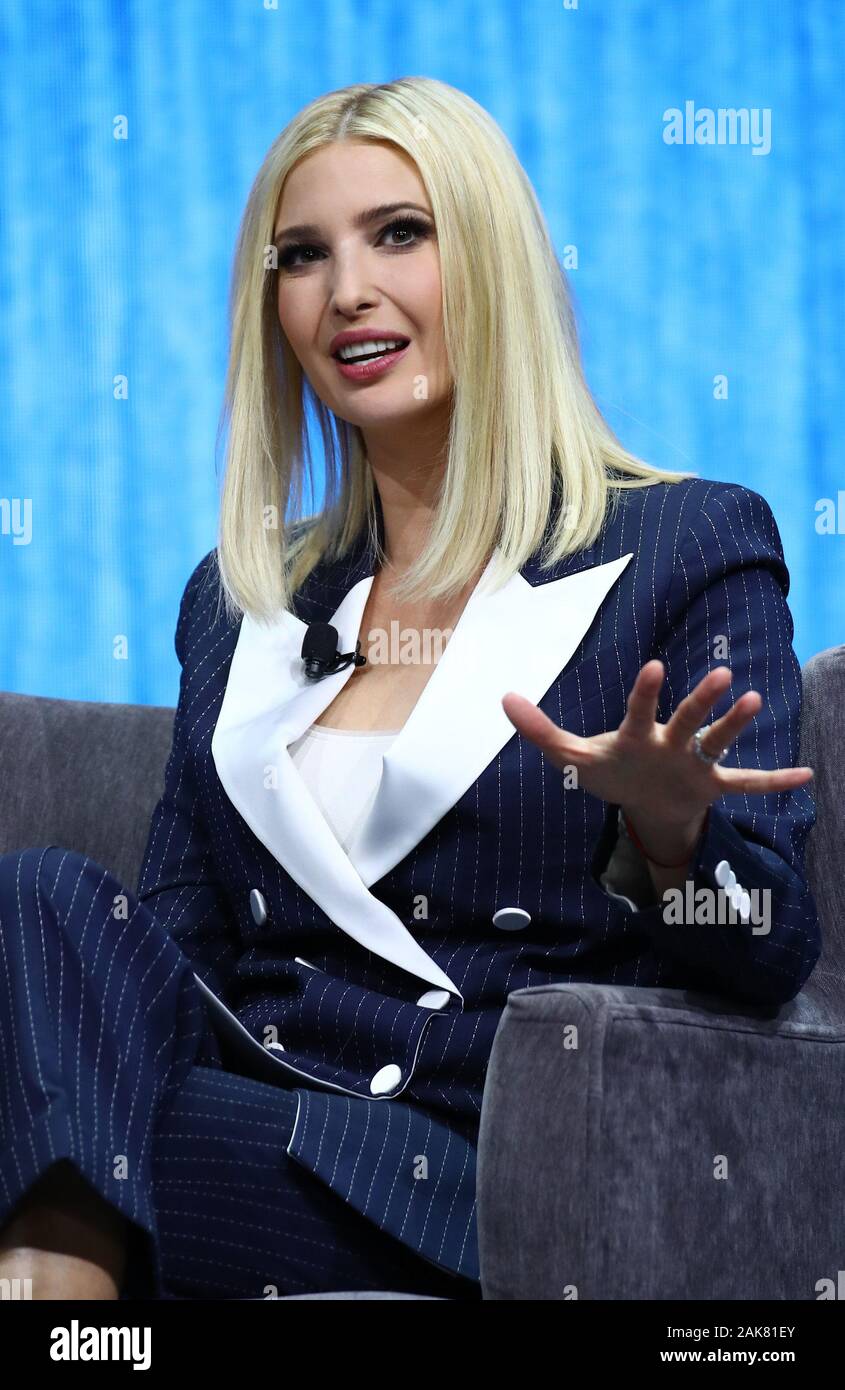 Las Vegas, NV, USA. 07th Jan, 2020. Ivanka Trump. Presidential Advisor Ivanka Trump joins the ...