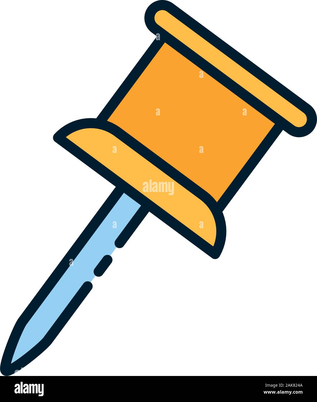 Isolated note pin vector design Stock Vector Image & Art - Alamy